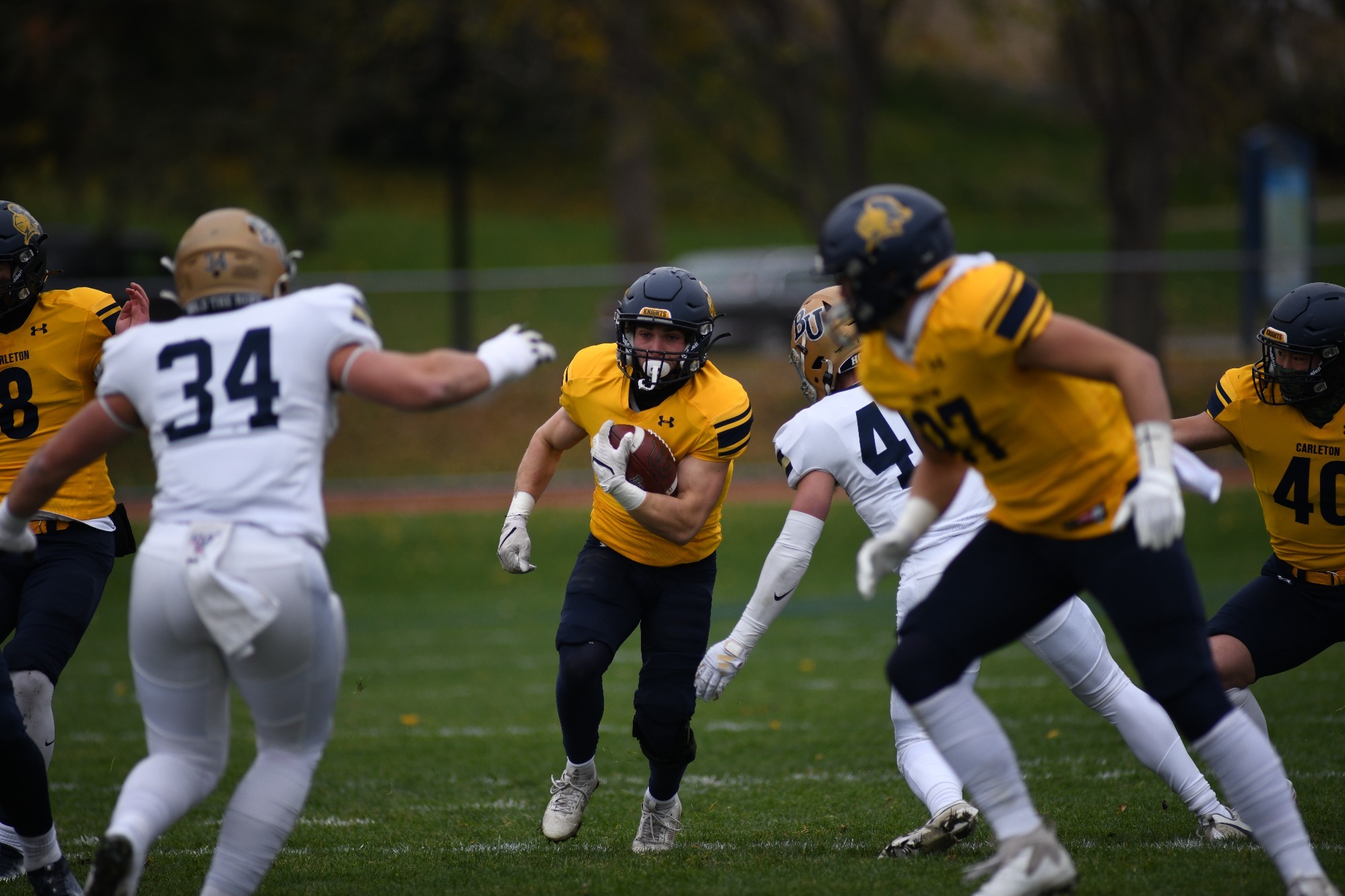 Knights struggle against big plays in loss to Bethel - Carleton College