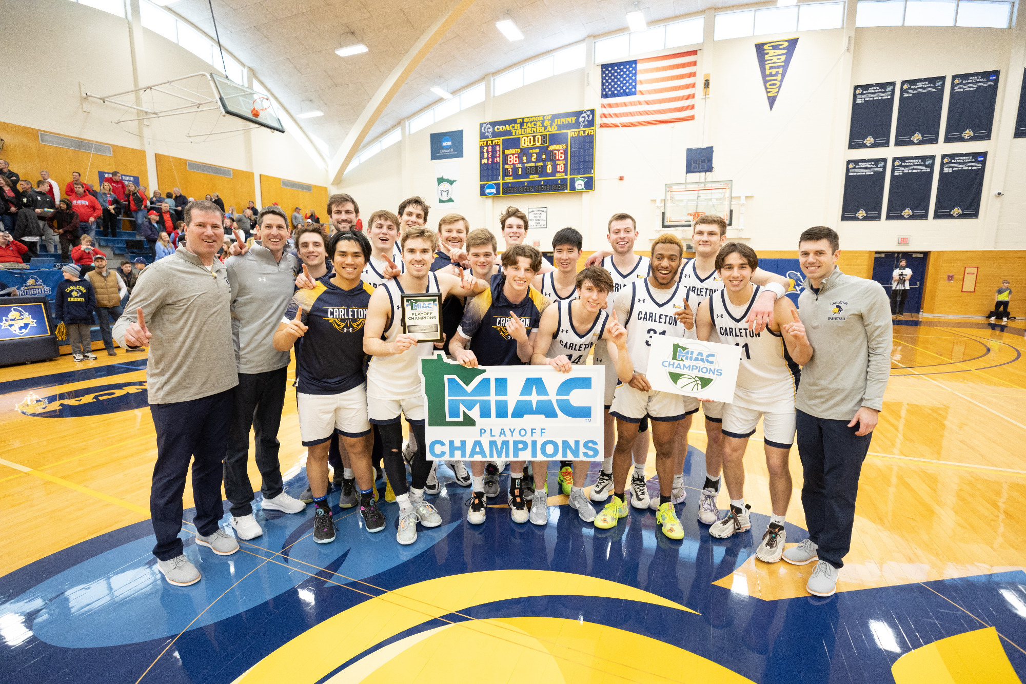 GOING DANCING! Knights capture MIAC Championship and advance to NCAA ...