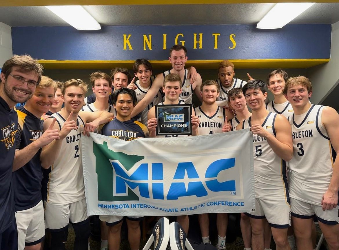 MIAC Champs! Knights clinch top seed in playoff tournament with win at ...