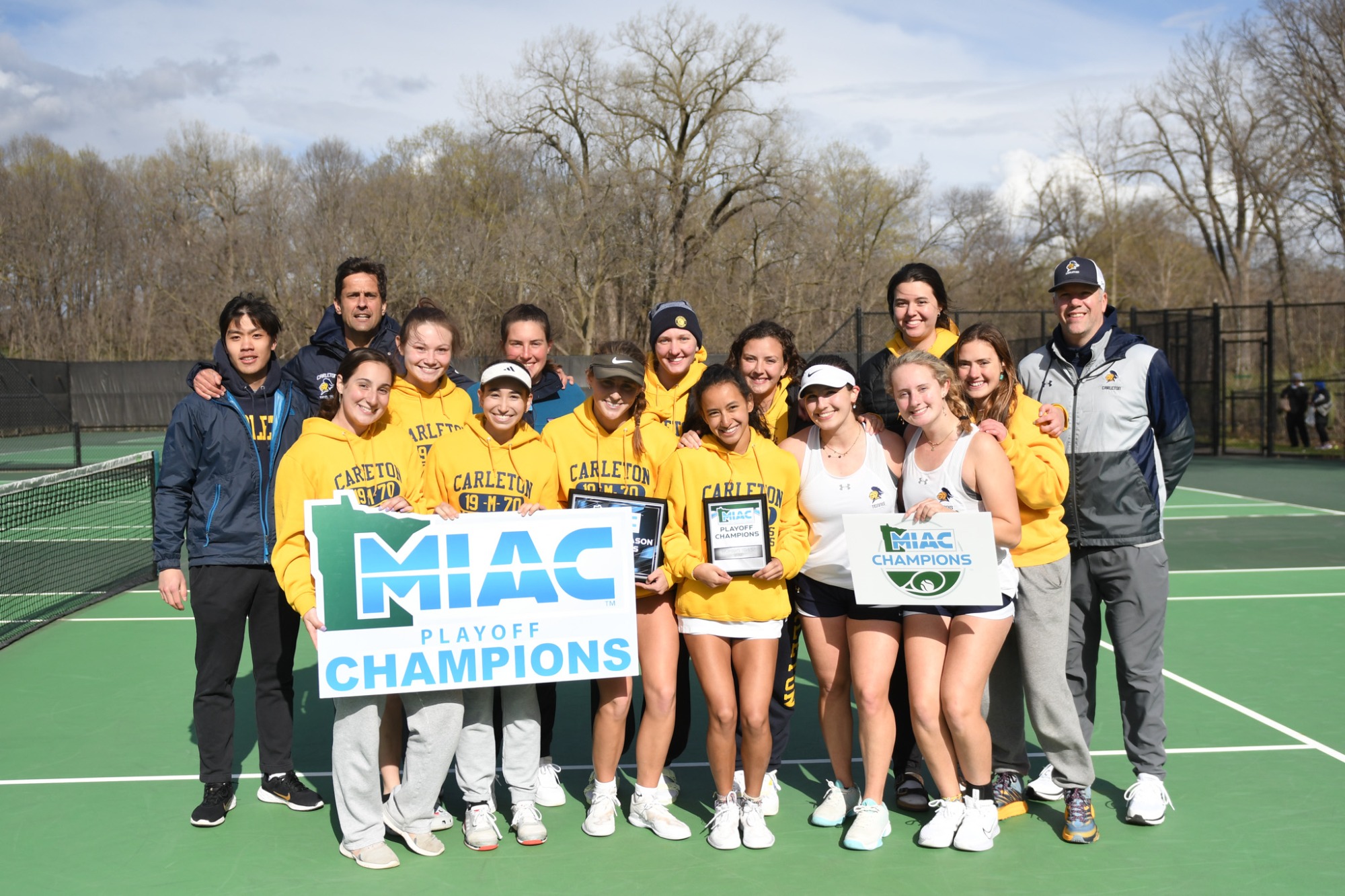 MIAC Playoff Champions! Knights top Gustavus Adolphus, 5-2, and advance ...