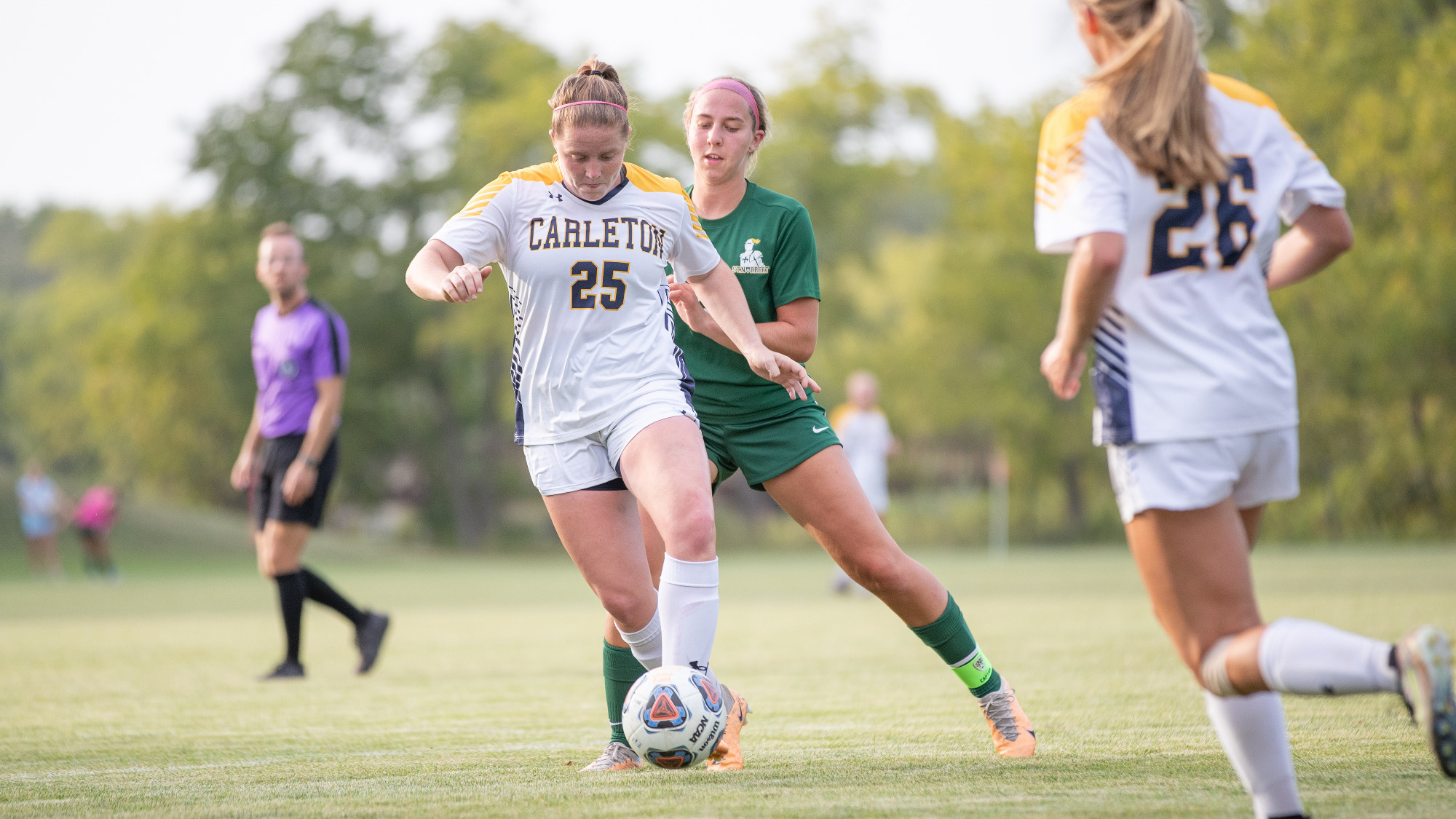 Cate Patterson ties career assists record as Knights best North Central ...