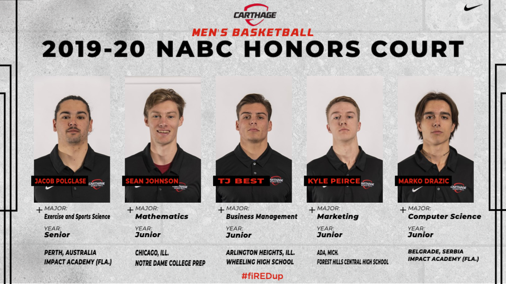 Kyle Peirce - Men's Basketball - Carthage College Athletics