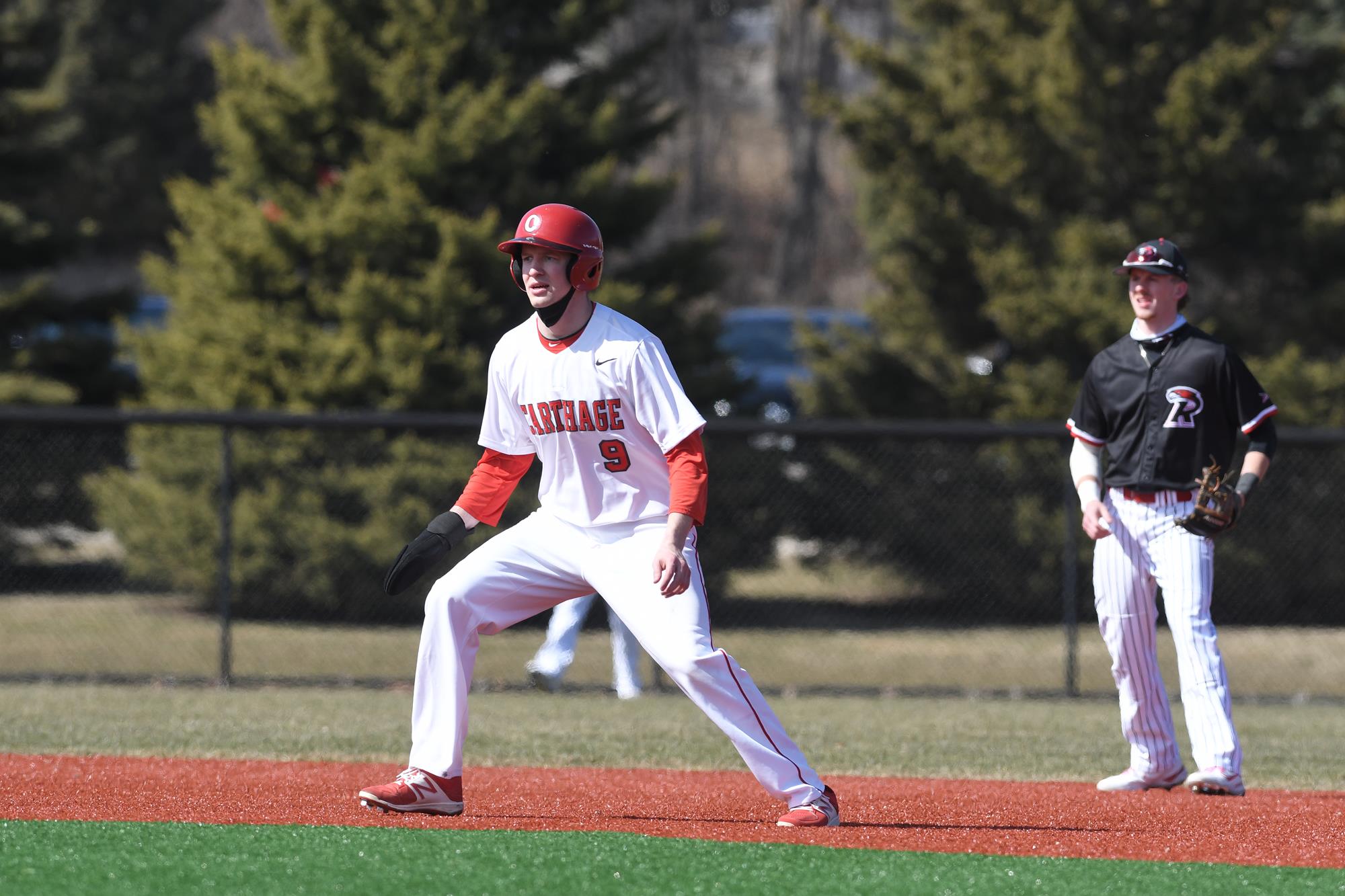Baseball Splits Doubleheader at Elmhurst - Carthage College Athletics