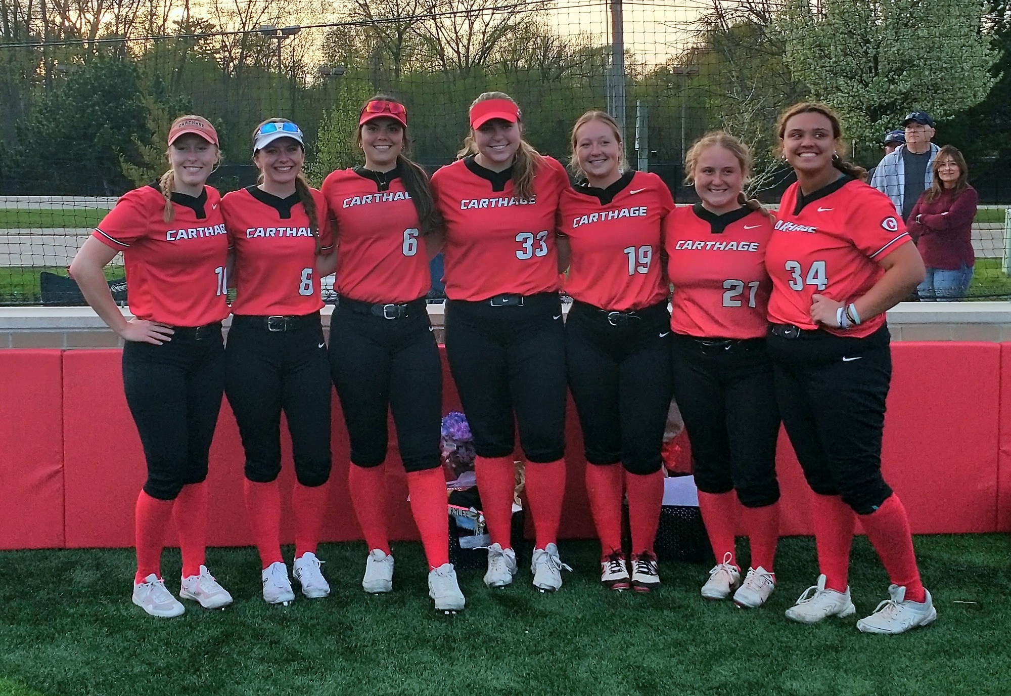 Softball Celebrates Senior Day Against Lake Forest - Carthage College ...