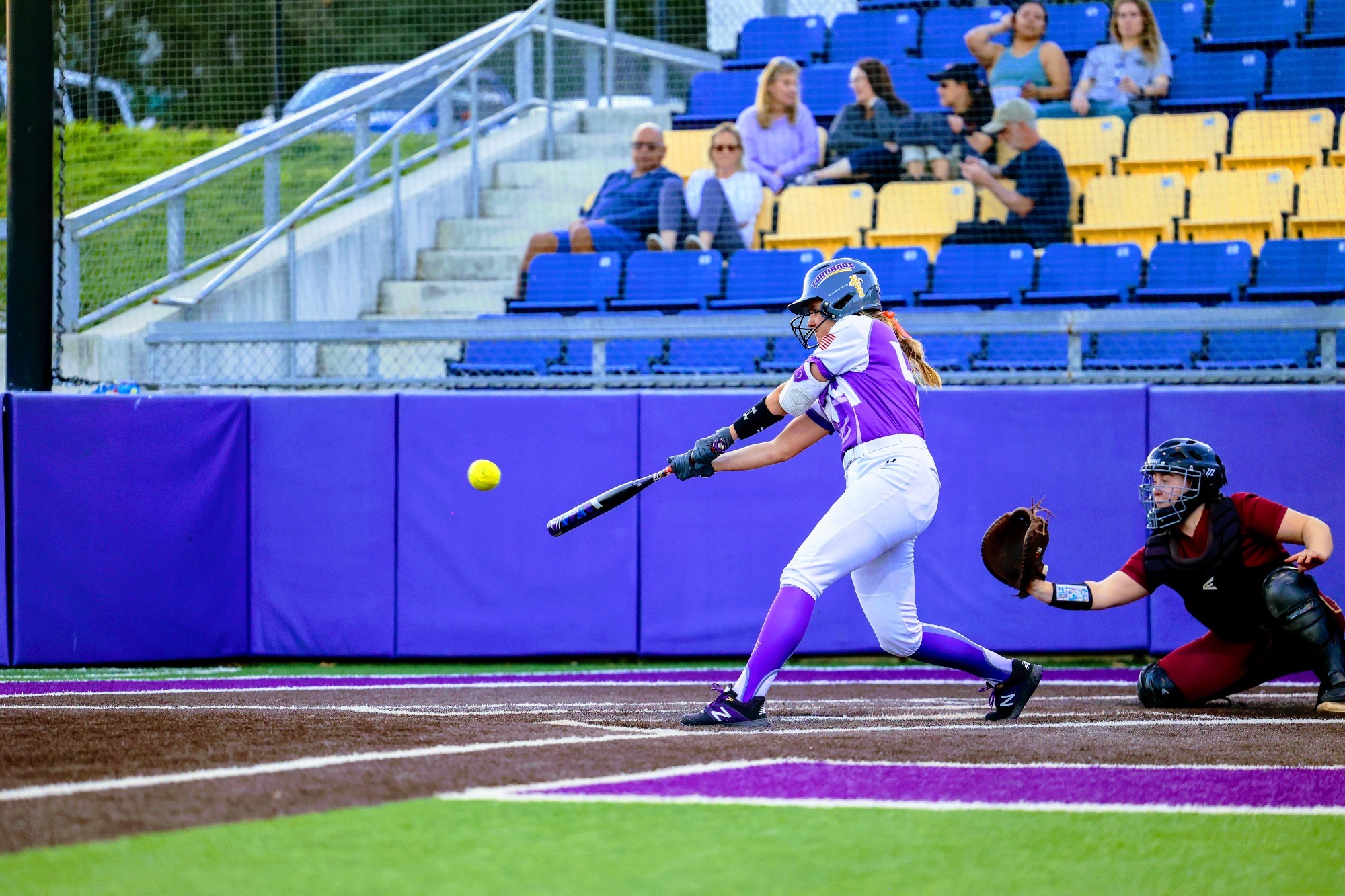 Ellie Congalton Powers Her First Homer of the Season in Doubleheader at ...