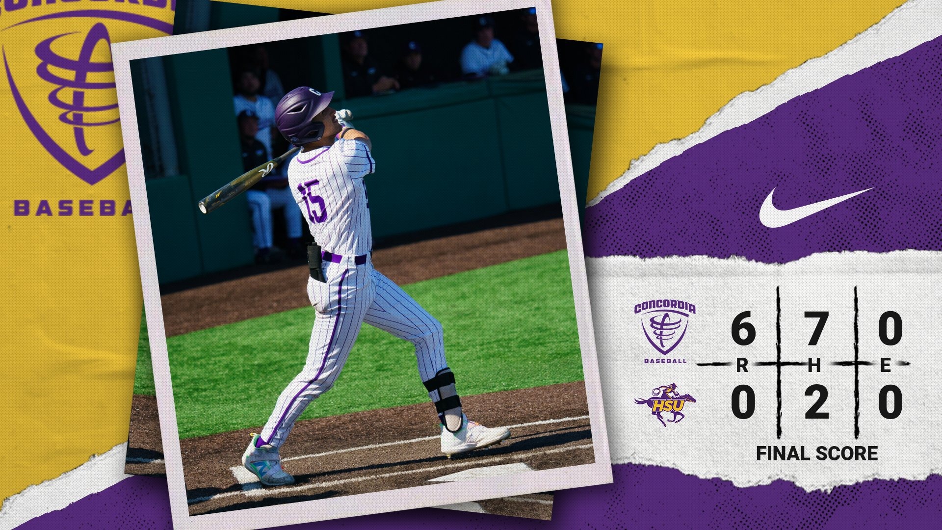 Baseball Earns Series Sweep over Hardin-Simmons - Concordia University ...