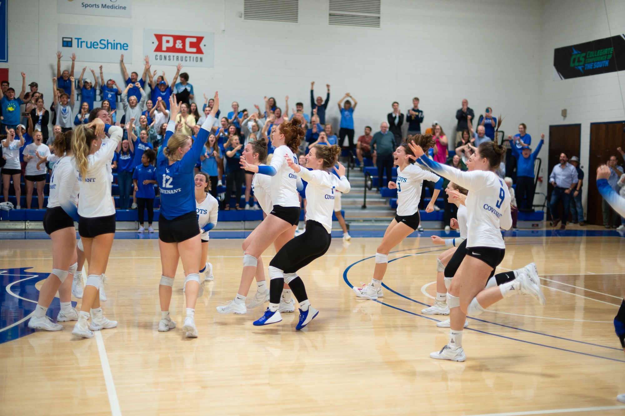 Volleyball Becomes the CCS Champion in Three Straight Sets - Covenant College