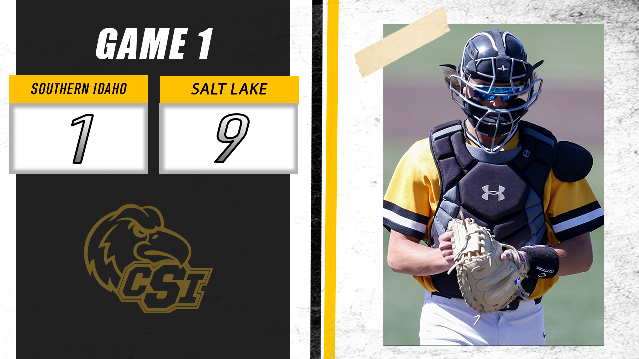 CSI Baseball loses series opener at Salt Lake - College of Southern ...