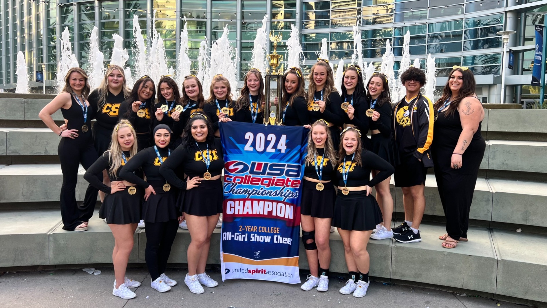 CSI Cheer competes at Region 18 Championships - College of Southern ...