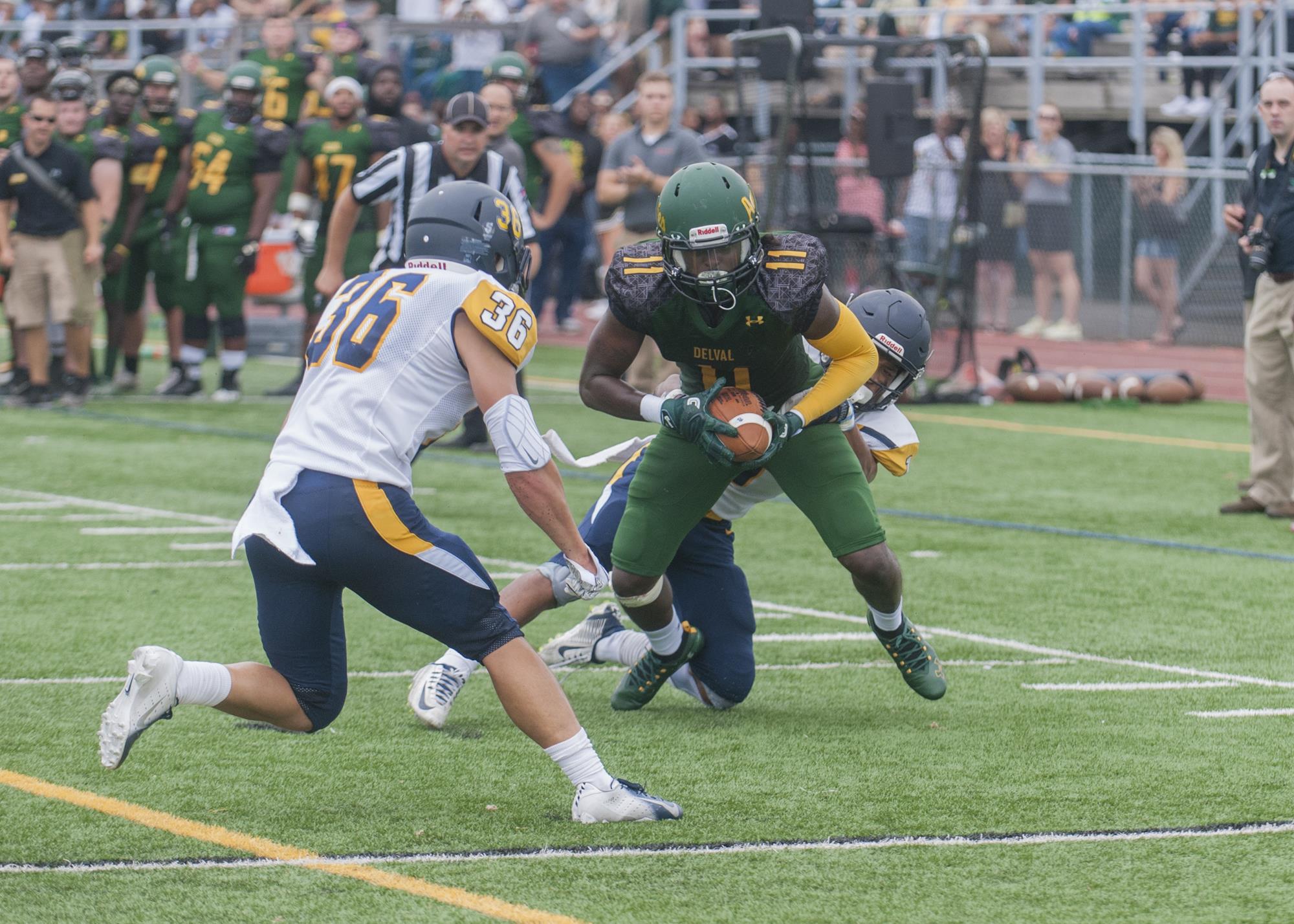 DelVal Football Takes Down Alvernia, 41-10 - Delaware Valley University ...