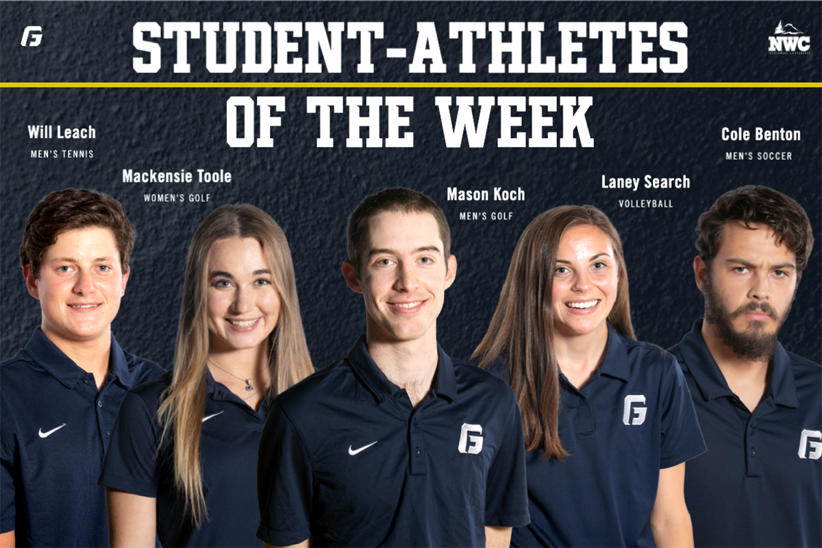 Five Bruins Earn Athlete Of The Week Awards - George Fox University