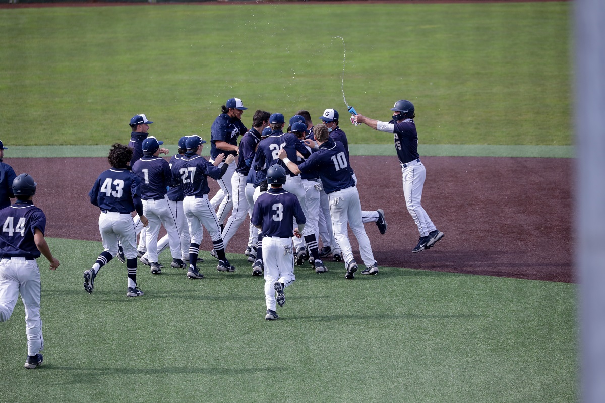 Bruins Back Over .500 After Sweeping Last Home Doubleheader - George ...