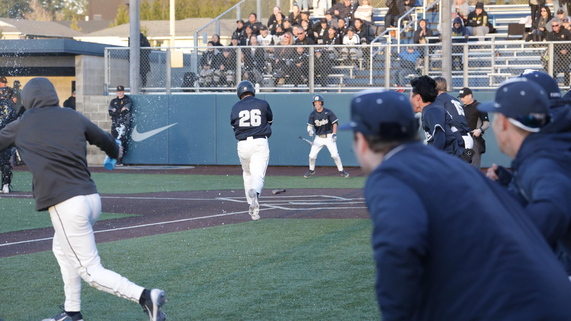 White Walks It Off, Bruins Split Home Opener - George Fox University