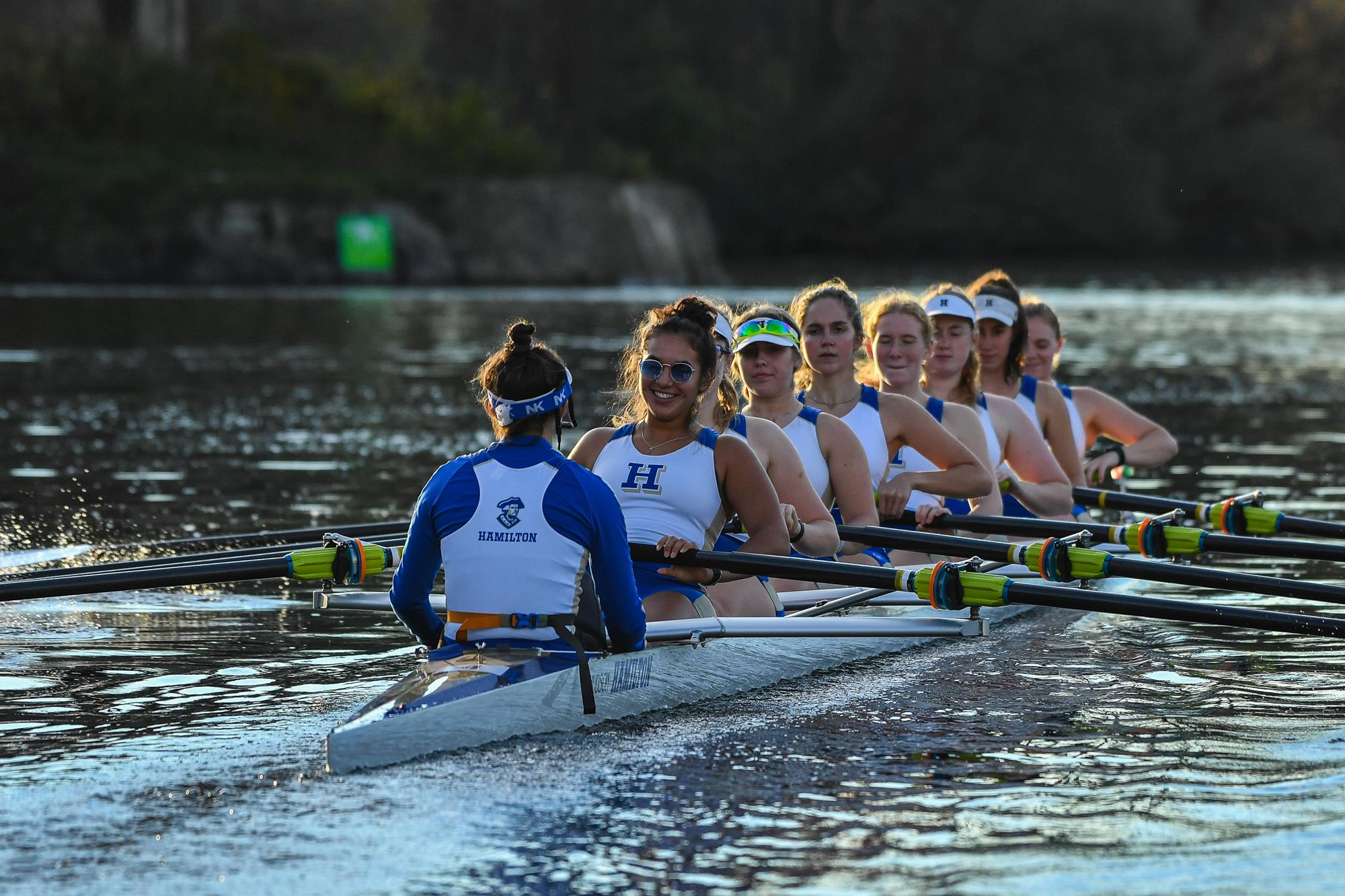 Women's rowing places 10th in Collegiate 8 at Head of the Fish ...