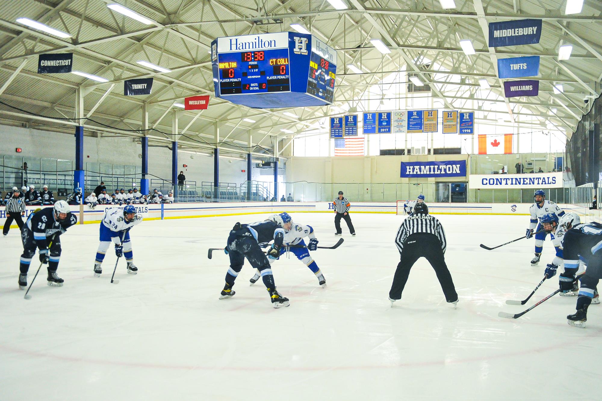 Men's and women's hockey teams adjust weekend schedules - Hamilton College