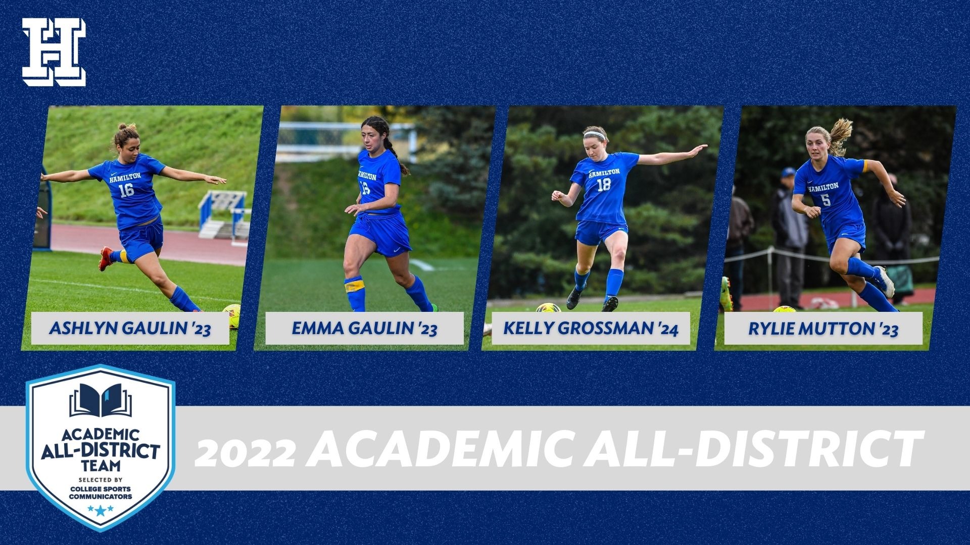 Women's soccer puts four athletes on academic all-district team ...