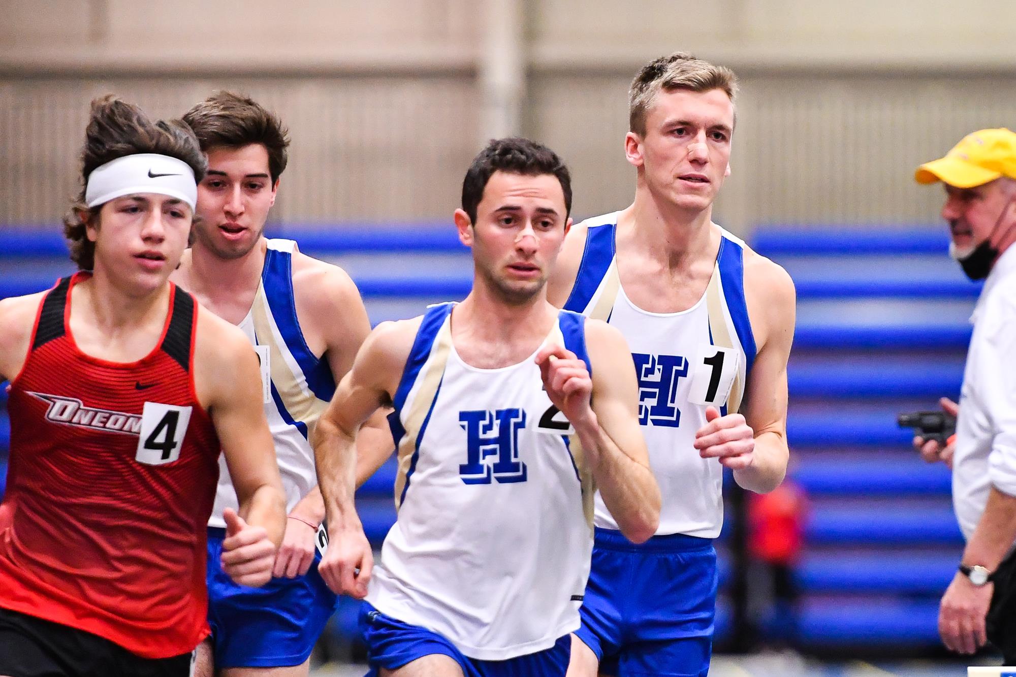 Five men's track and field athletes compete at Boston University ...