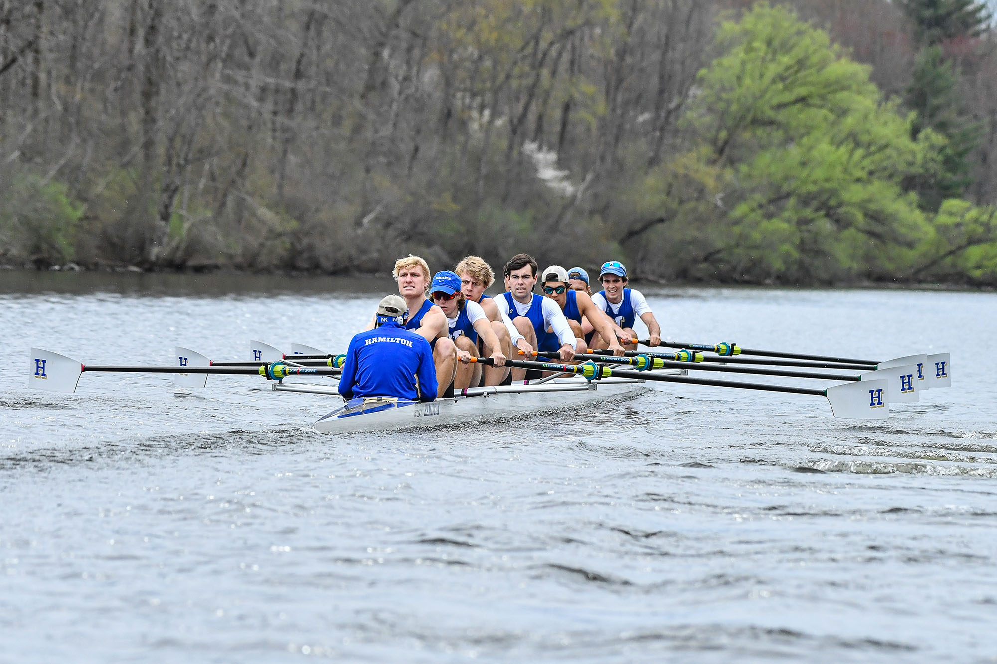 Men's rowing places fifth in Division III championship regatta ...