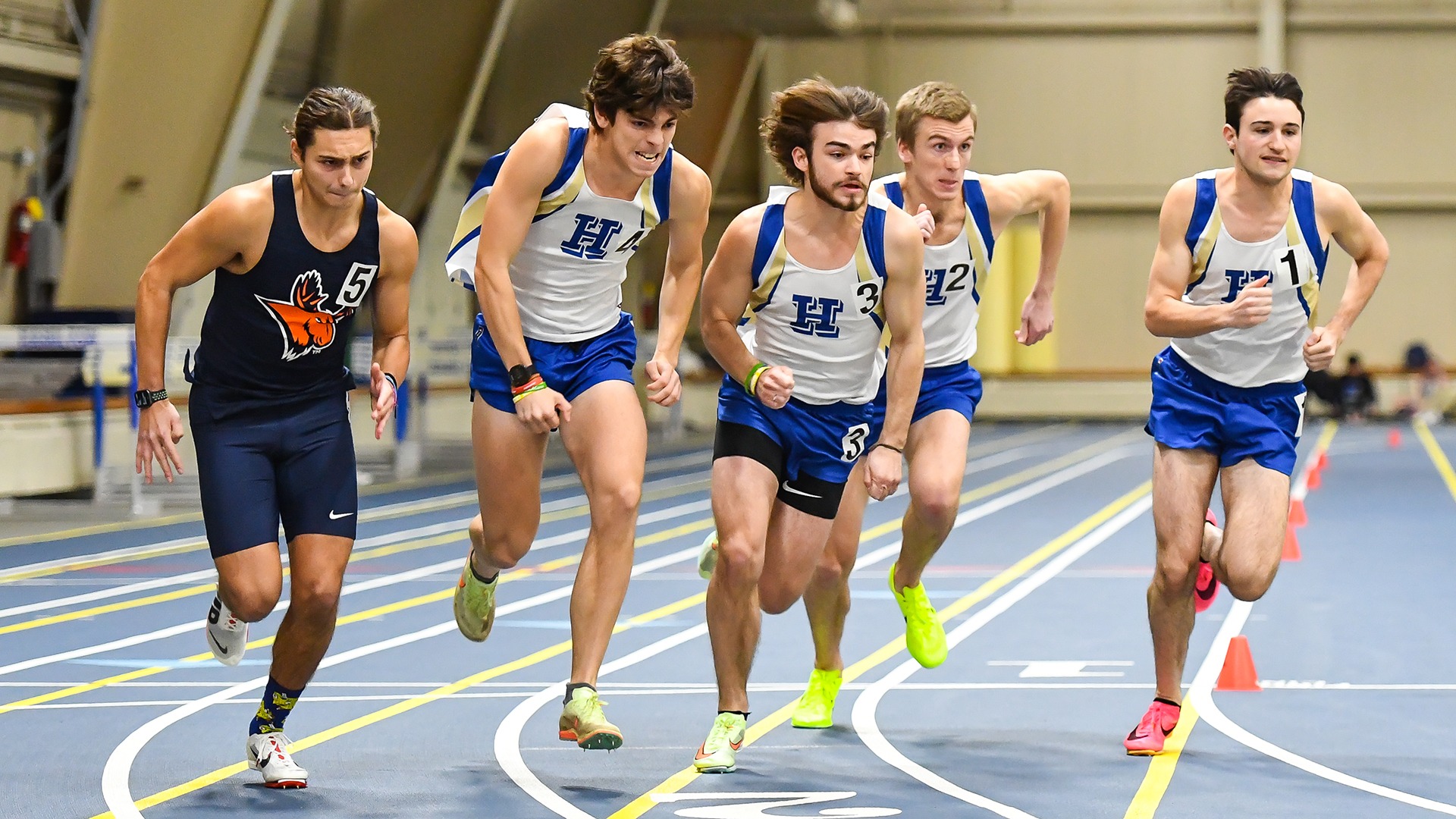 Men's track and field athletes win four events in Hamilton Invite ...