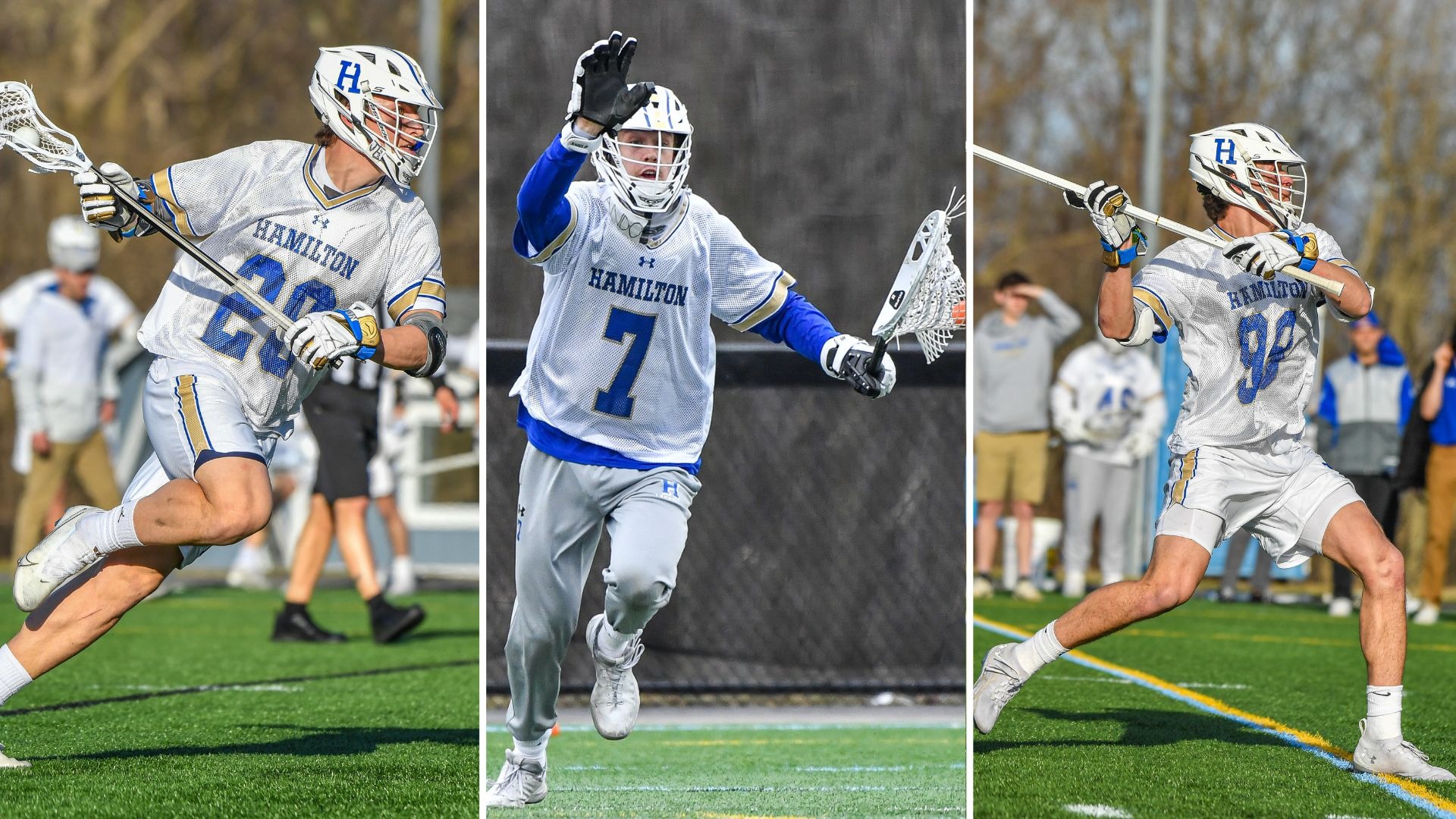 Three men's lacrosse players are preseason all-Americans - Hamilton College