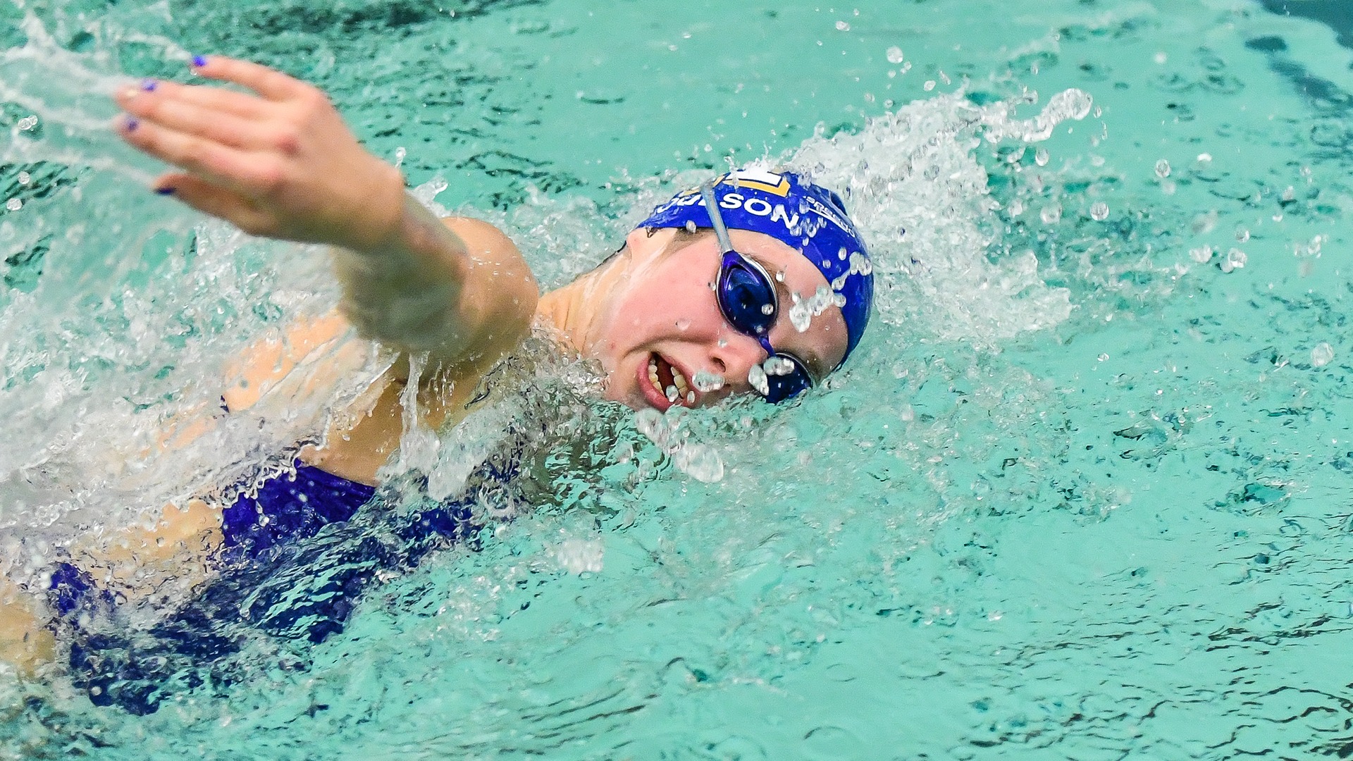 Women's swimming and diving splits two dual meets at Colgate - Hamilton ...