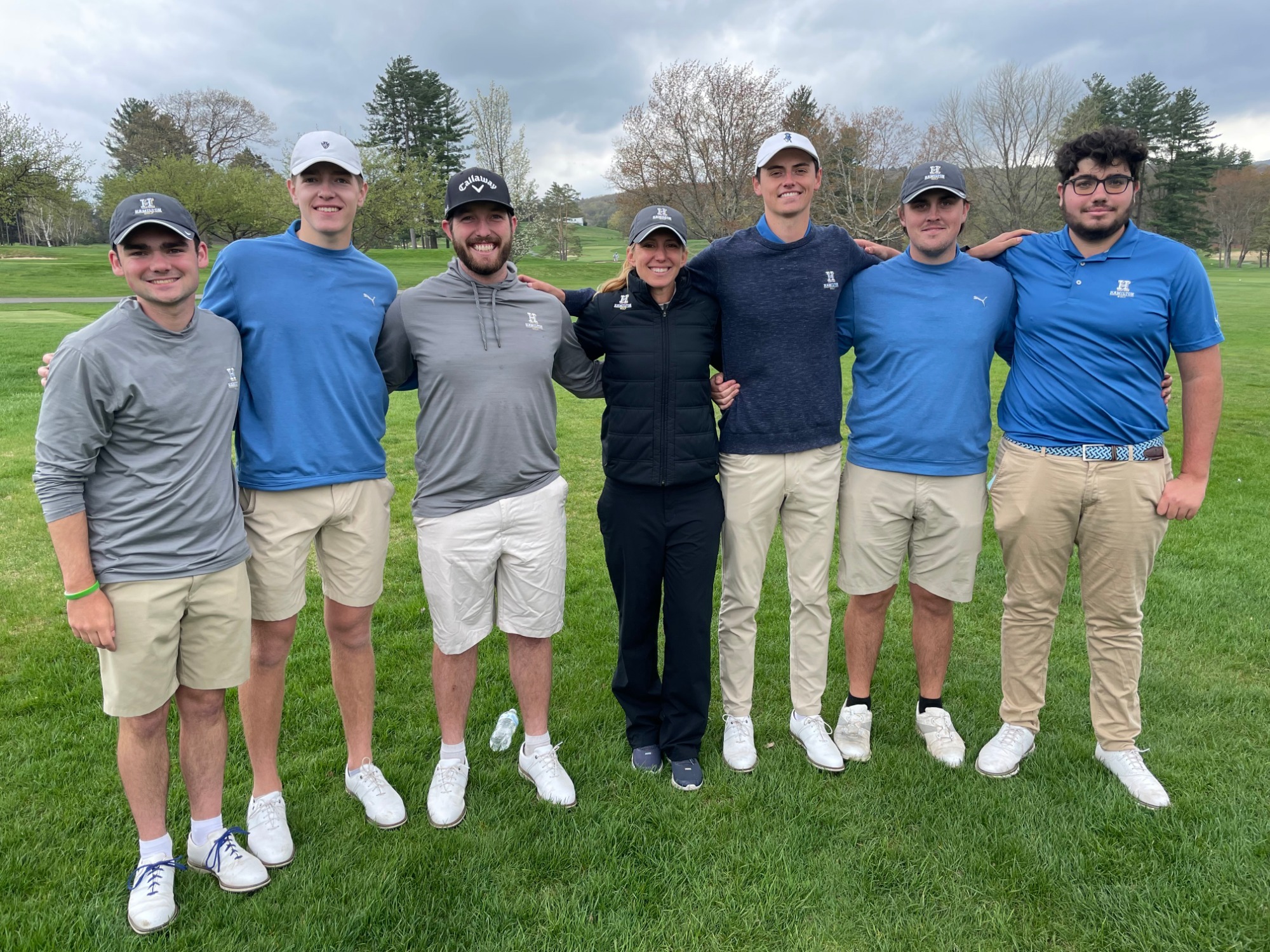 Men's golf wins team title at Williams Spring Invitational - Hamilton ...