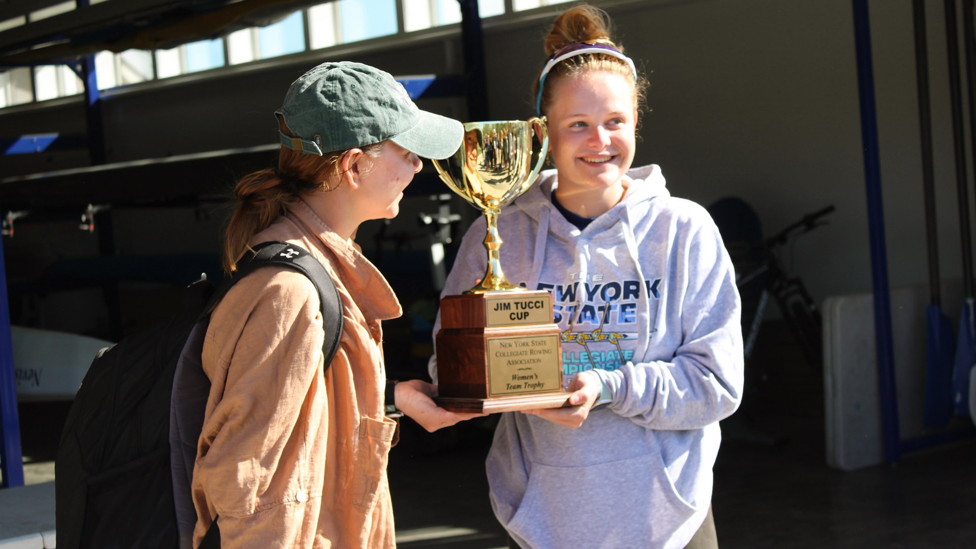 No. 10 women's rowing medals in three events at state championships ...