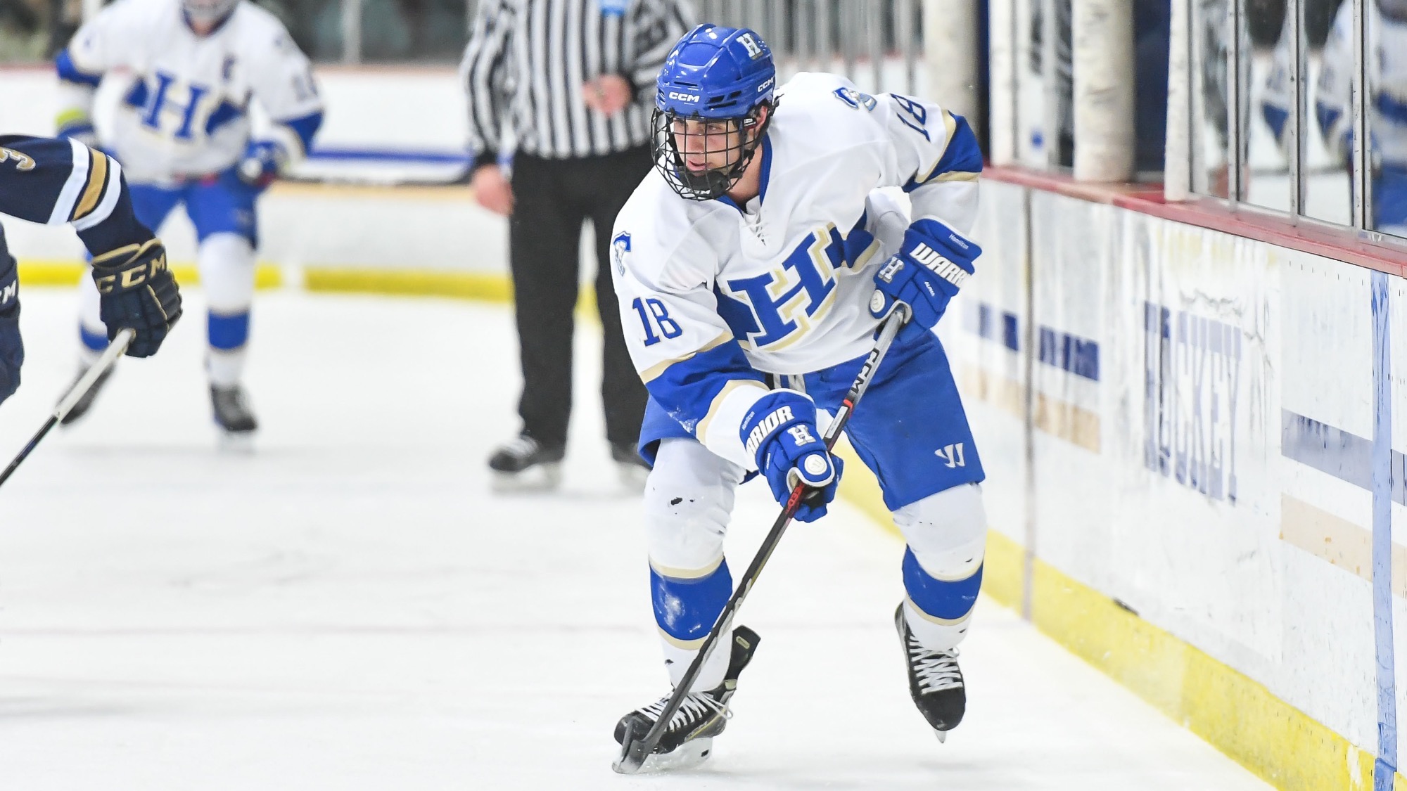 Men’s hockey tripped up at Bowdoin, 3-2 - Hamilton College