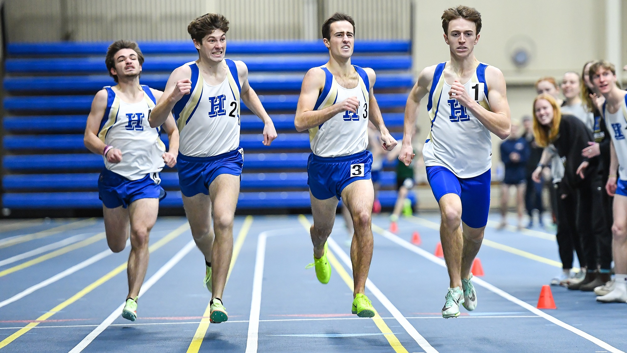 Men's track and field places seventh at Utica Fast Trax Invite ...