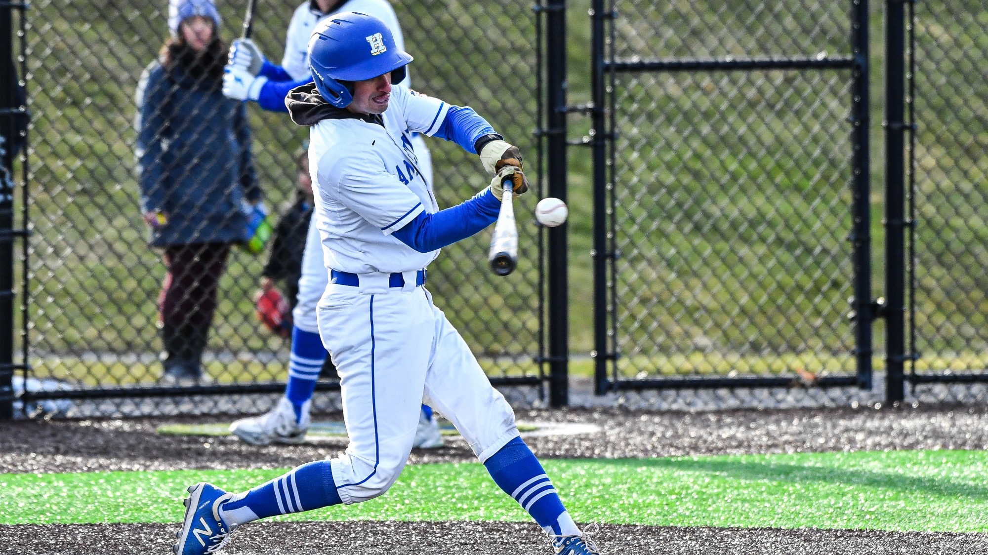 Baseball slugs its way to two non-conference wins over Hartford ...