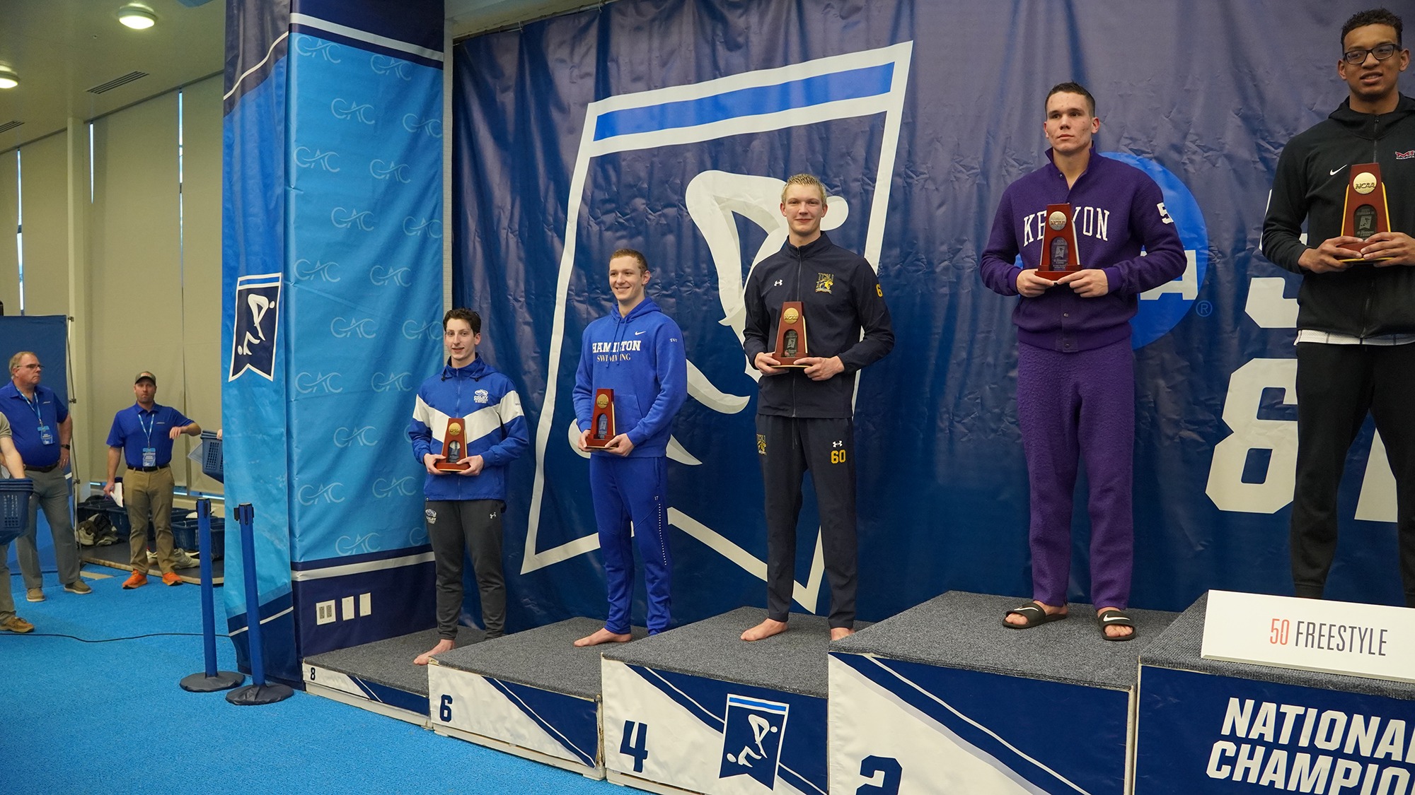 Taft '27 places sixth in men's 50 freestyle at NCAA championships ...