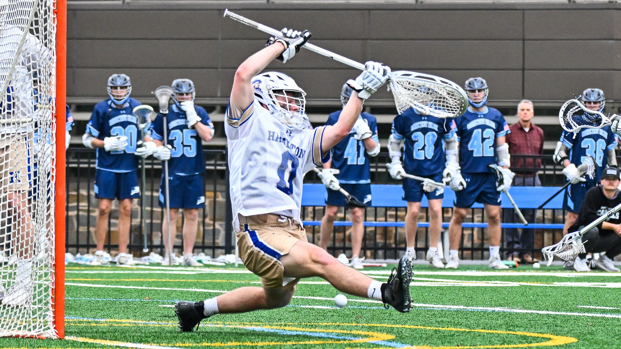 Men's lacrosse makes trip to Bowdoin for NESCAC quarterfinal on April ...