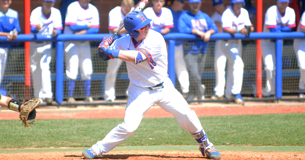 Baseball drops two to defending HCAC champions - Hanover College