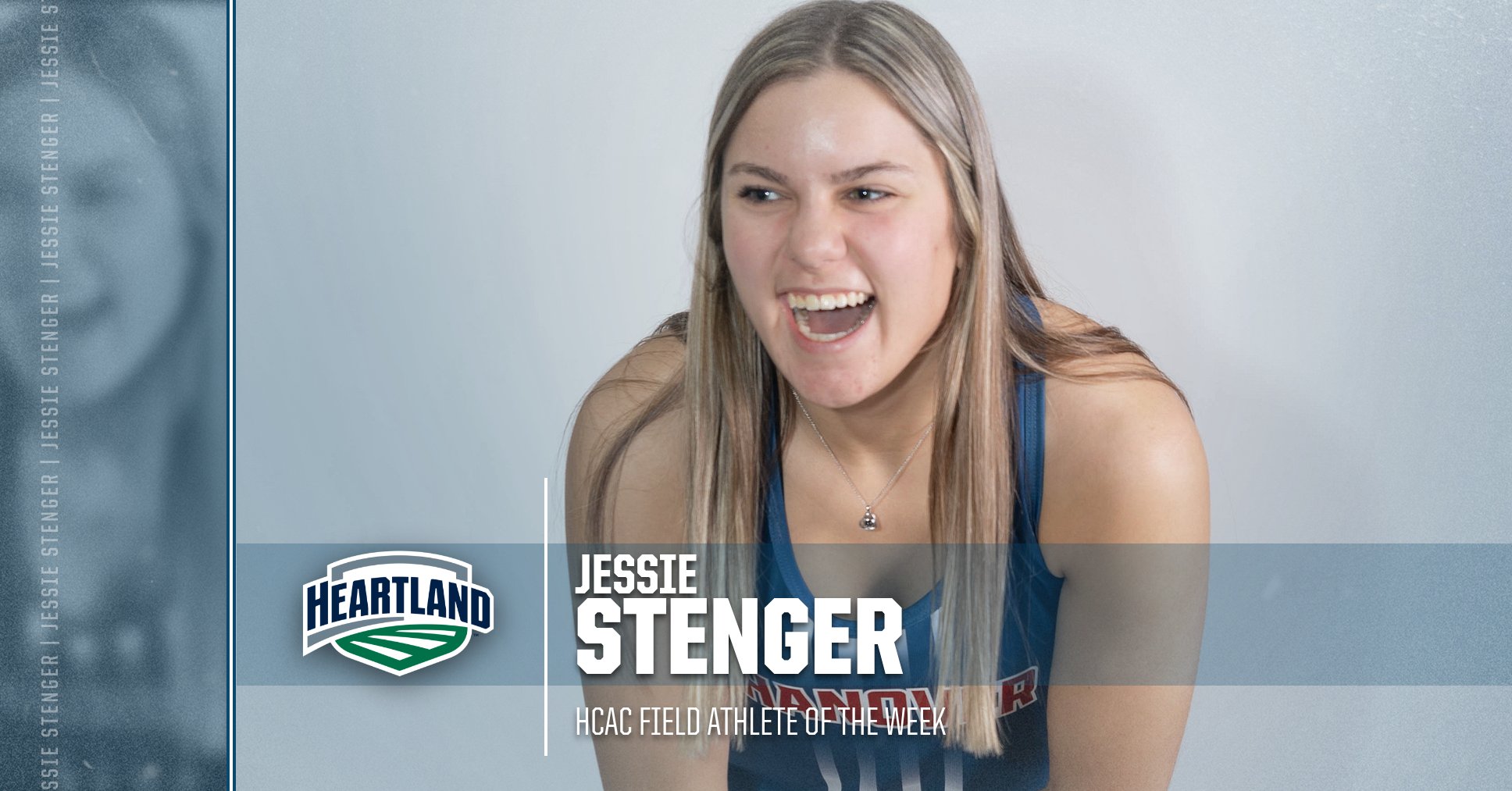 Stenger tabbed HCAC Field Athlete of the Week - Hanover College
