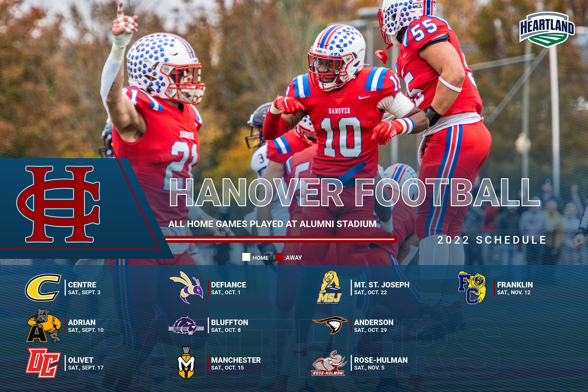 Panthers release 2022 Football schedule featuring five home contests ...