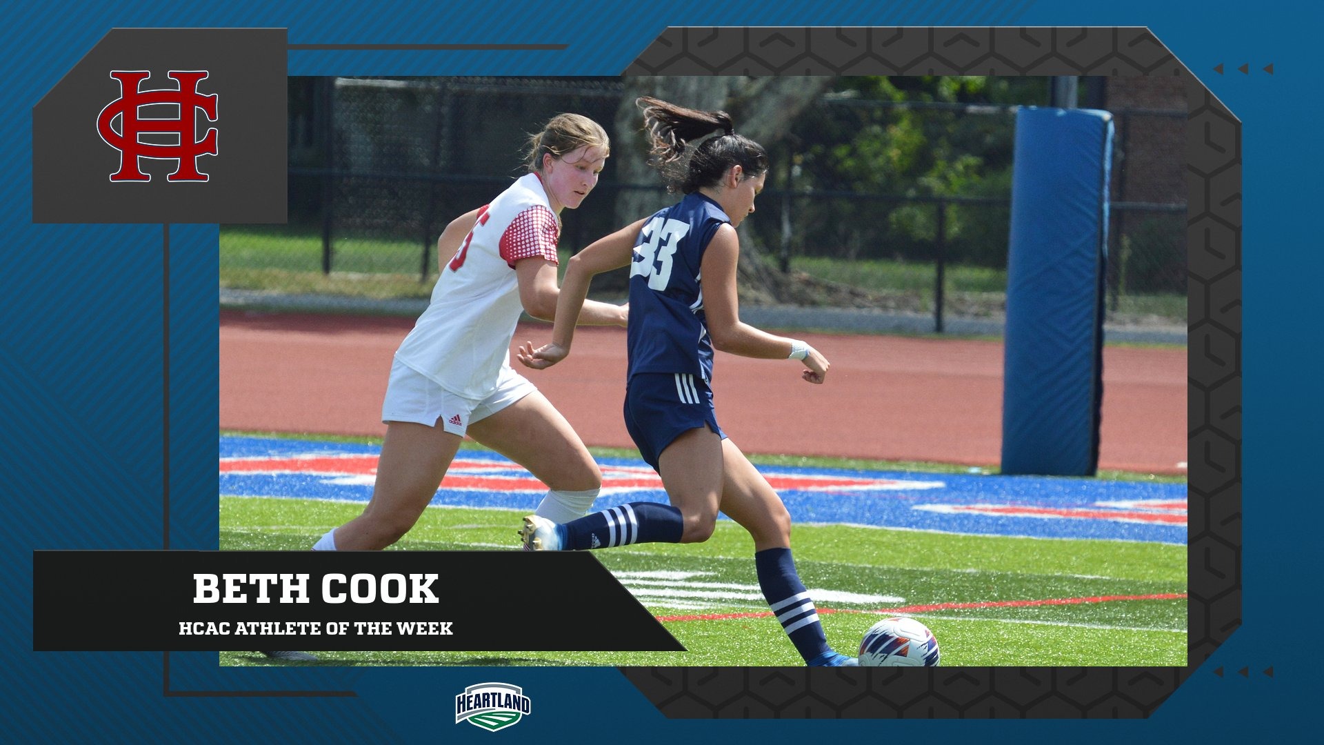 Cook wins HCAC Offensive Athlete of the Week - Hanover College