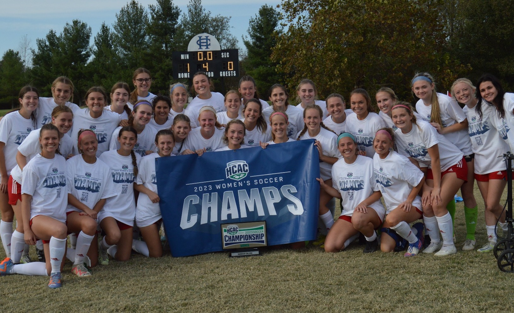 Panthers win HCAC Tournament Title in double OT - Hanover College