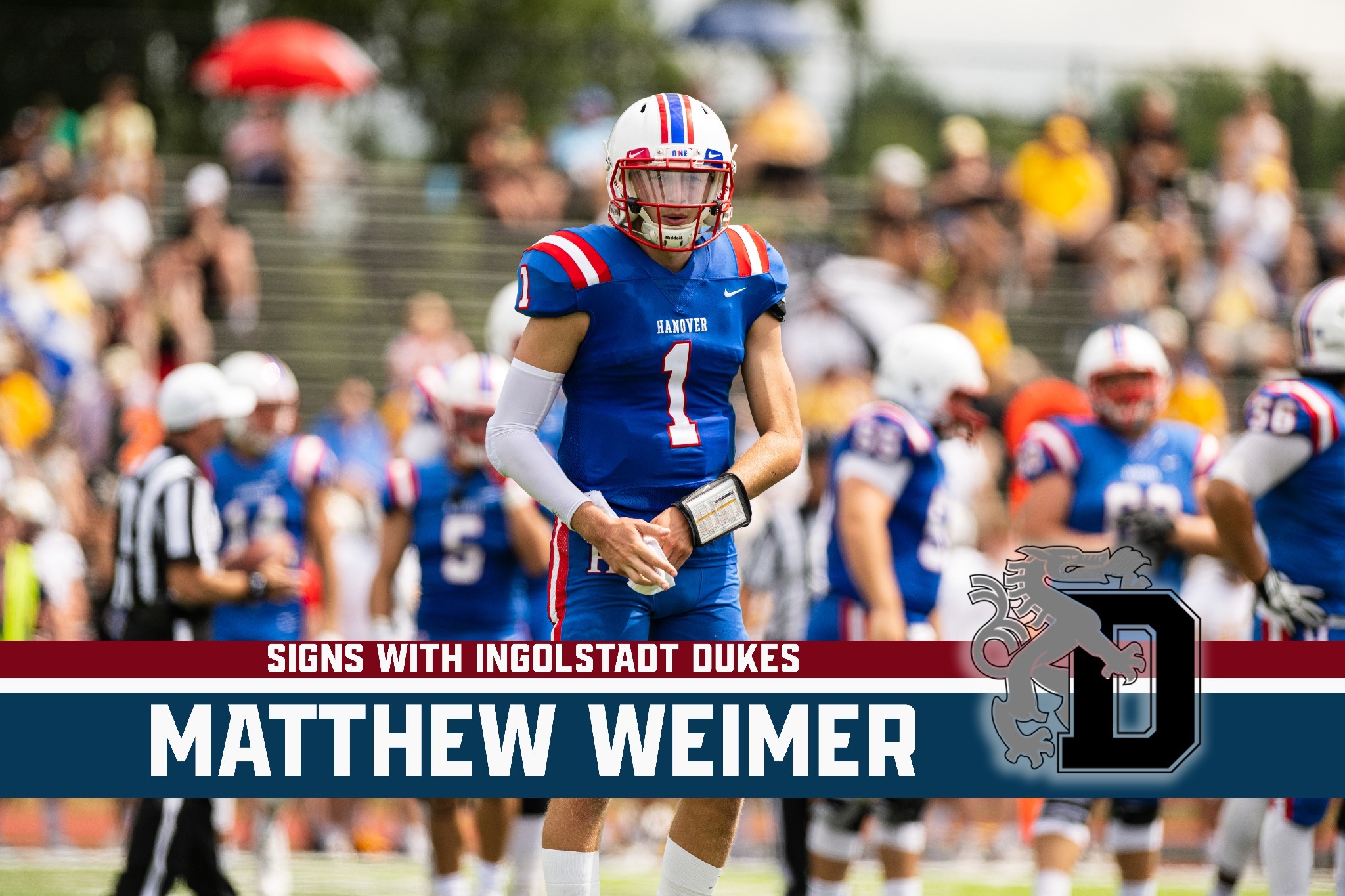 Weimer signs with the Ingolstadt Dukes, continues football career in ...