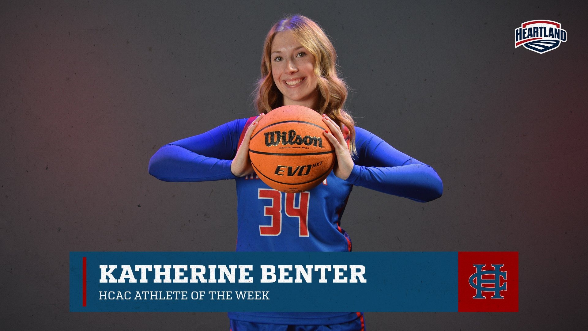 Benter named the HCAC Athlete of the Week - Hanover College
