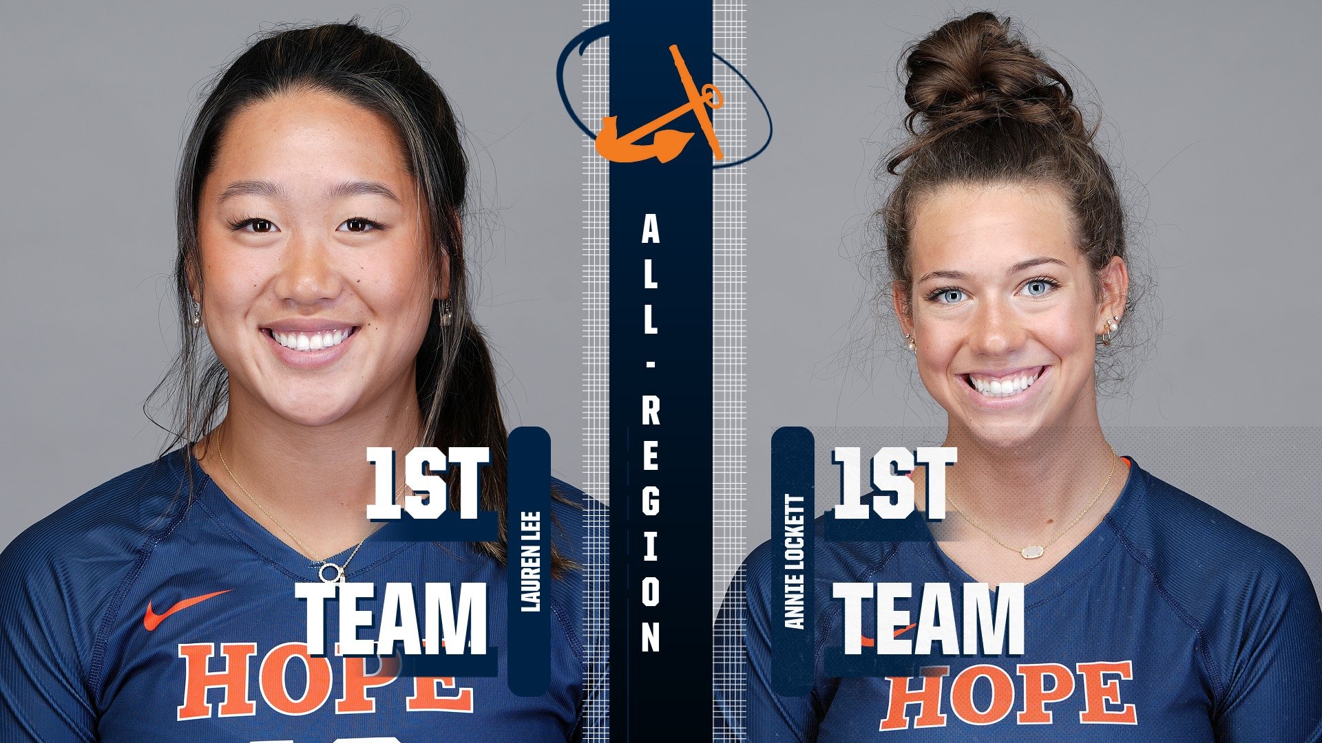Lauren Lee and Annie Lockett Claim AVCA All-Region Honors - Hope College