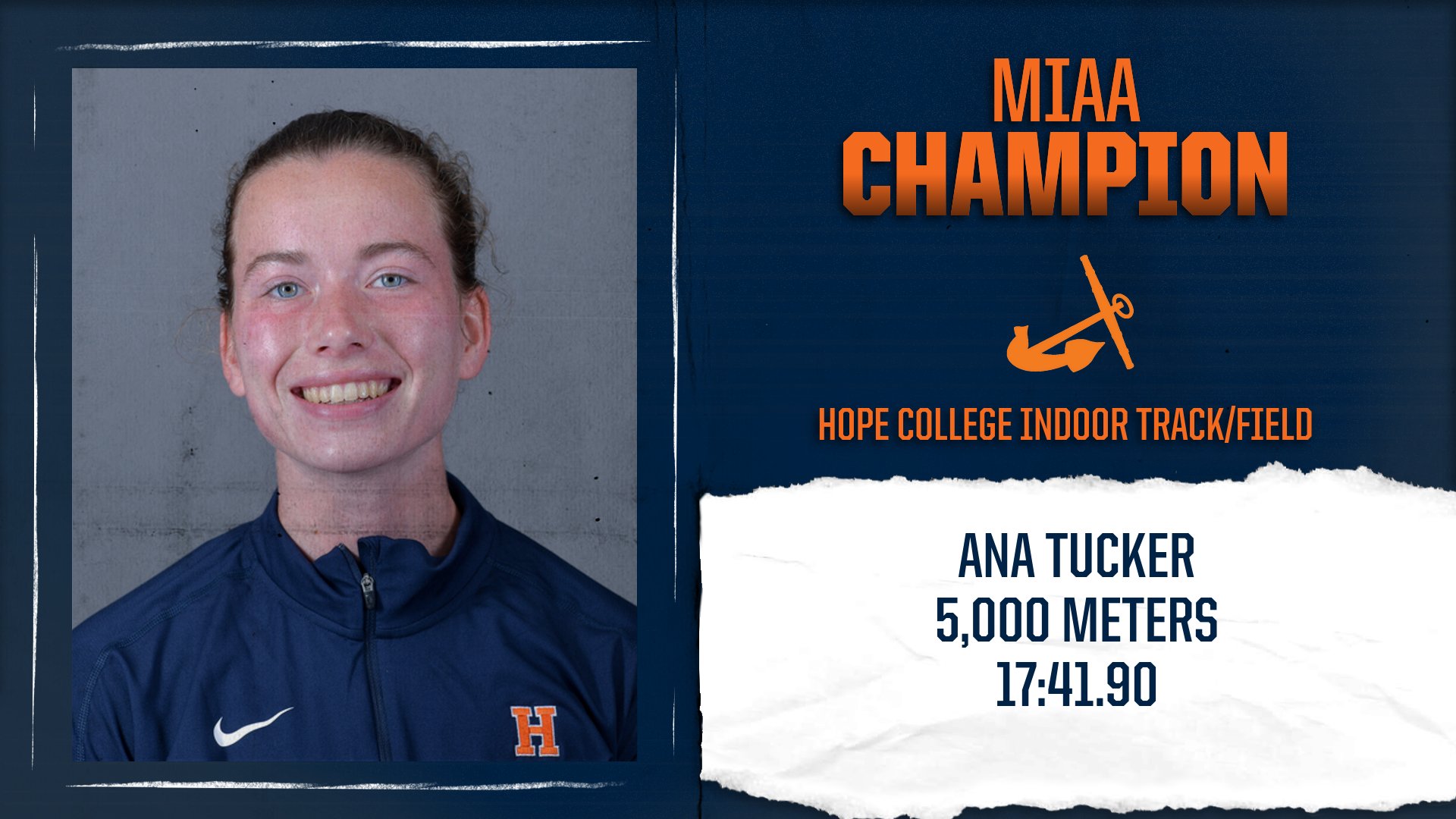 Ana Tucker Races to 5K and Distance Medley Relay Titles in MIAA Indoor ...