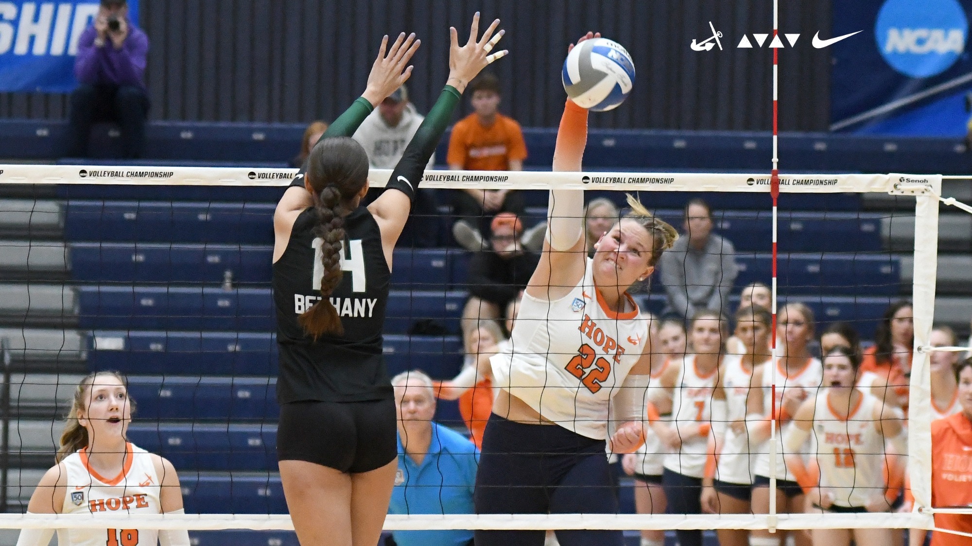 Second-Ranked Volleyball Charges Past Bethany in NCAA Championships ...