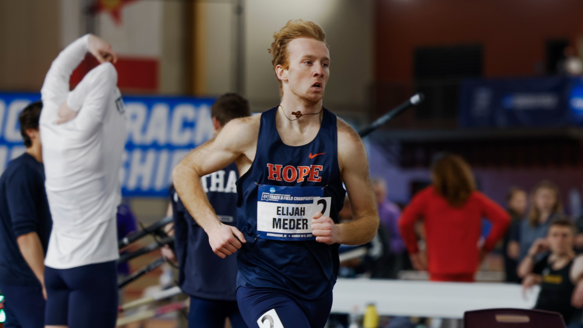 Eli Meder Places 16th in the Nation in the Indoor 800 Meters - Hope College
