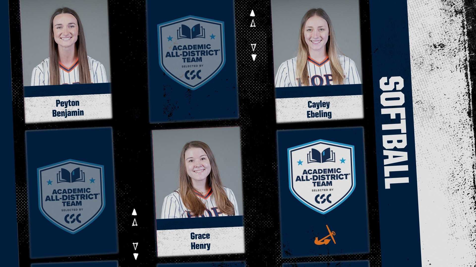 Three Chosen for College Sports Communicators Academic All-District ...