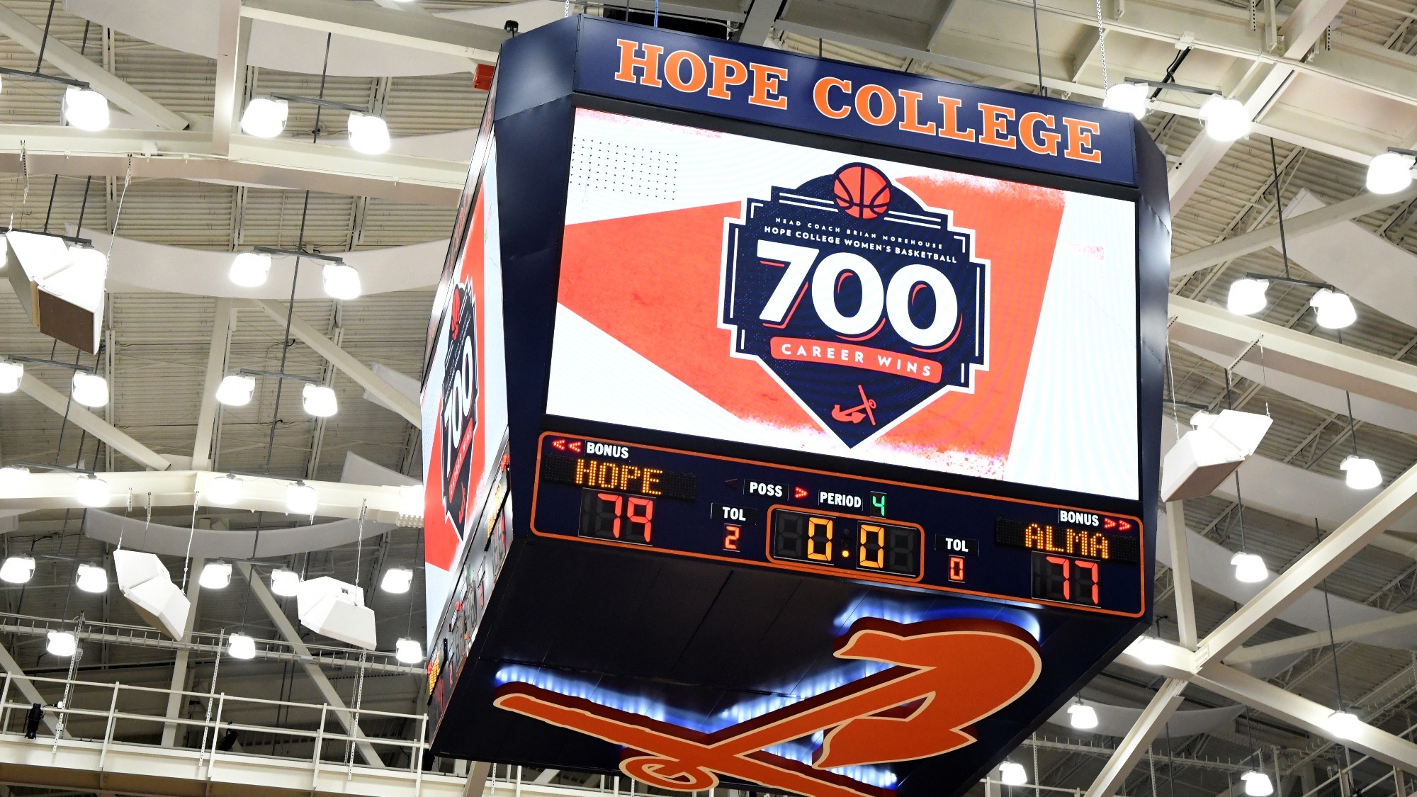 Resilient Women's Basketball Weathers Challenge from Alma in 2OT - Hope ...