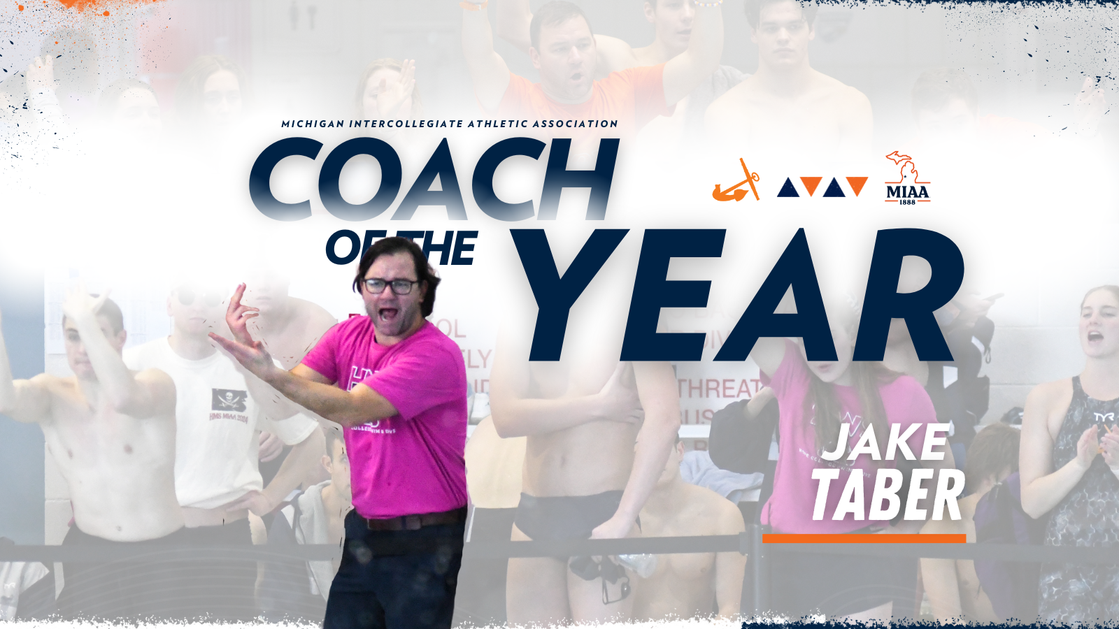 Jake Taber Selected as the MIAA Women's Swimming and Diving Coach of ...