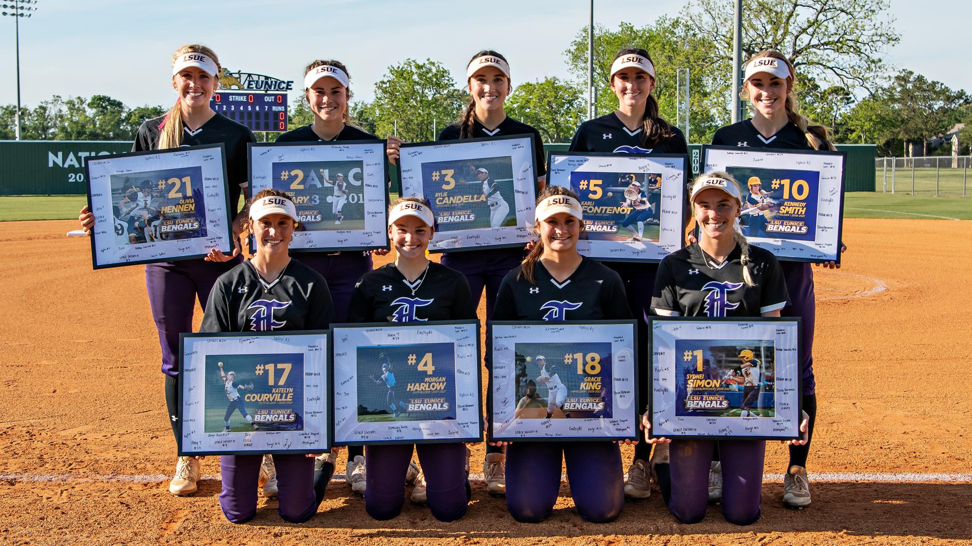 LSUE Splits Sophomore Day With Tyler JC - LSU Eunice Athletics