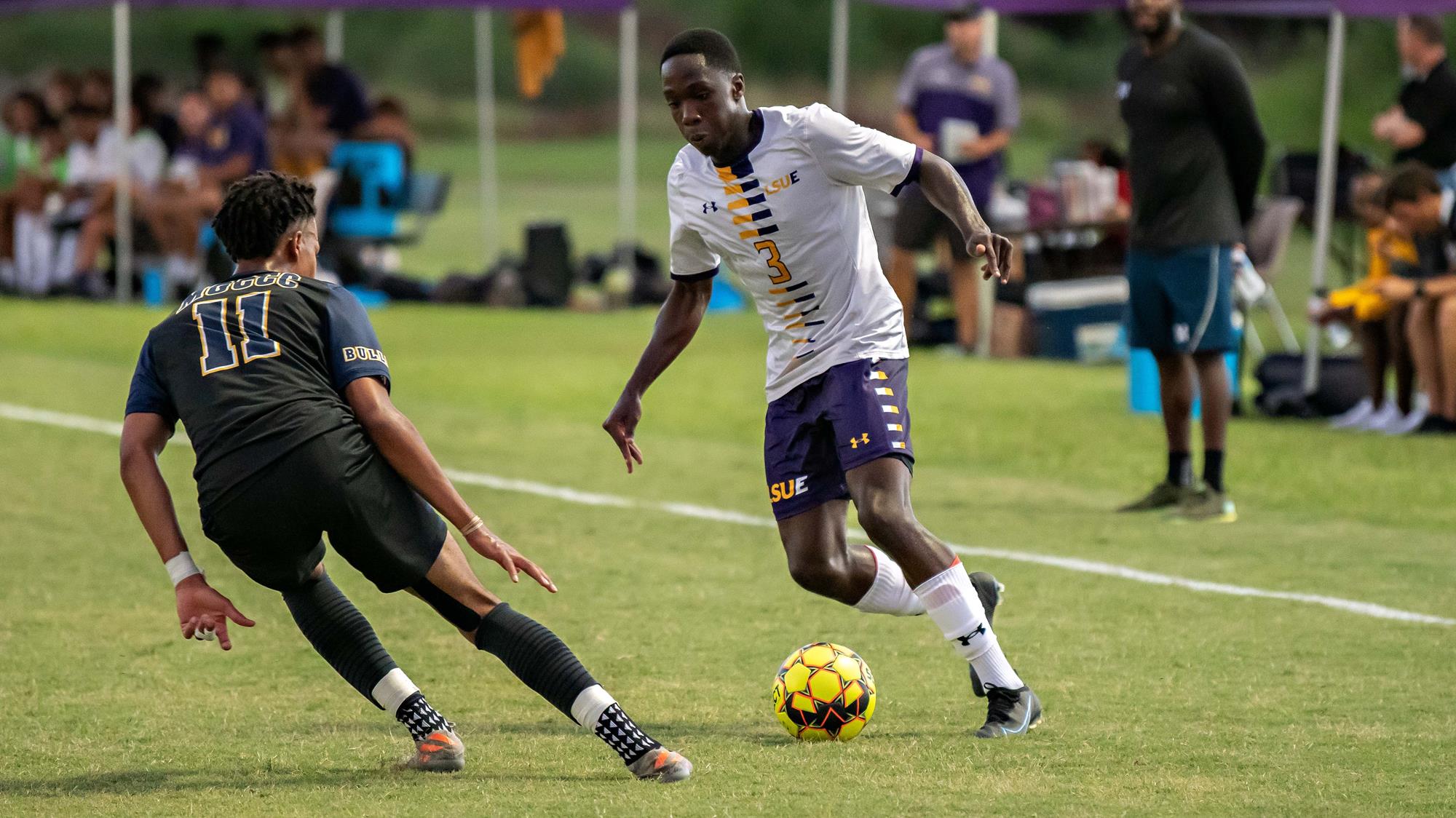 Early Goal Jumpstarts No. 5 LSUE In Season Opening Shutout - LSU Eunice ...