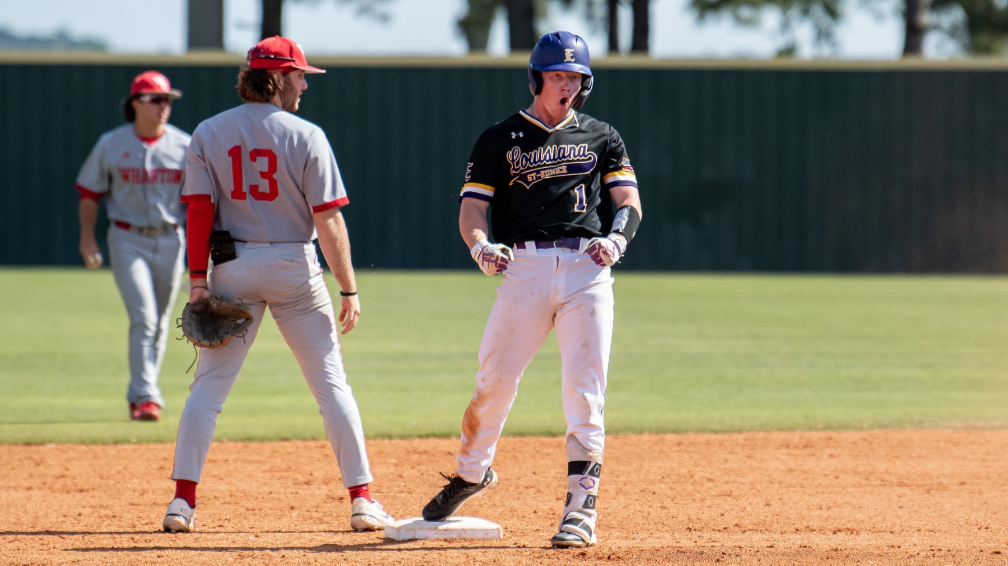 Bengal Bats Catch Fire, Run-Rule Wharton County - LSU Eunice Athletics