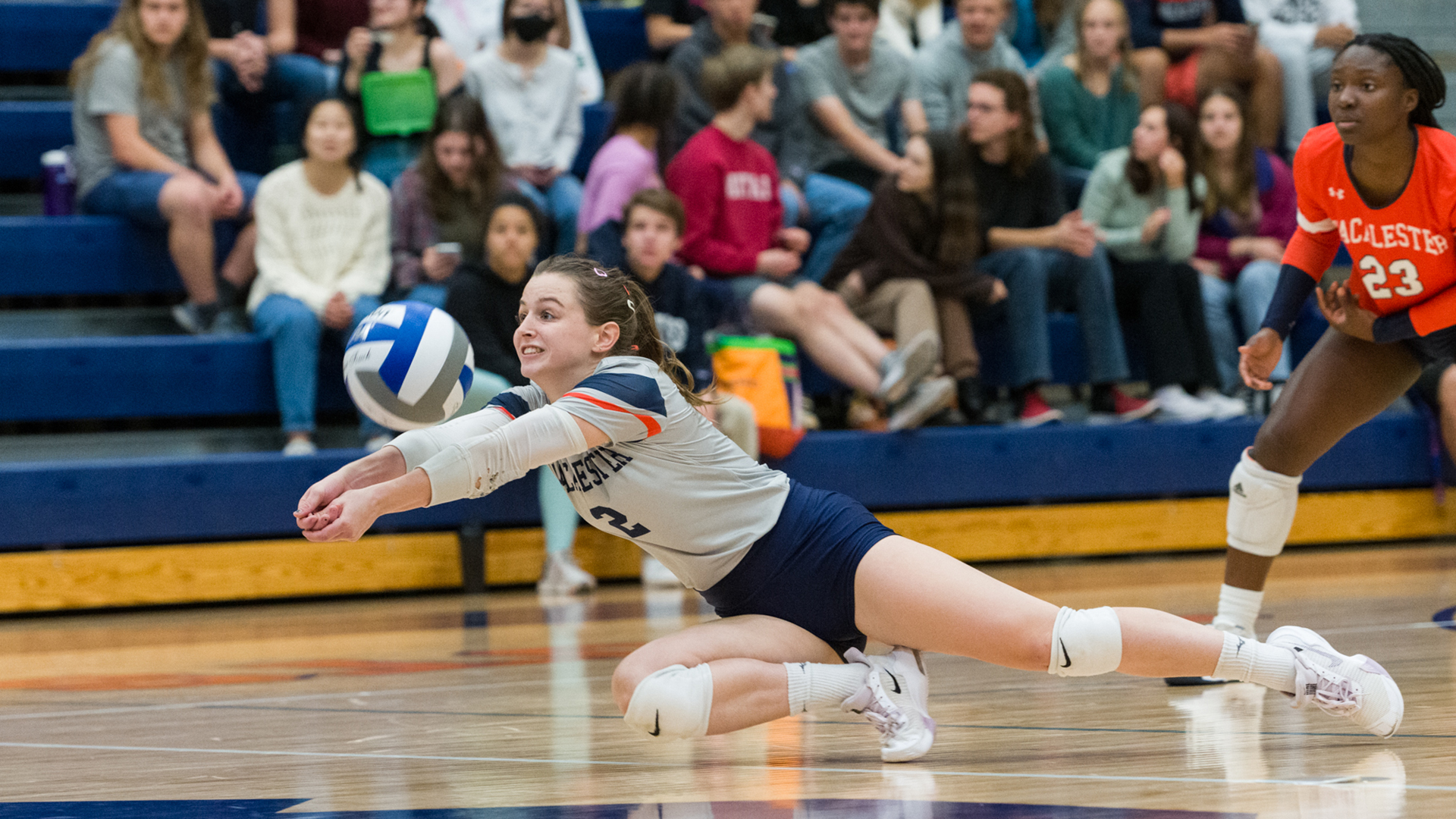 Volleyball: Macalester Fights Back to Beat St. Olaf in Five Sets ...